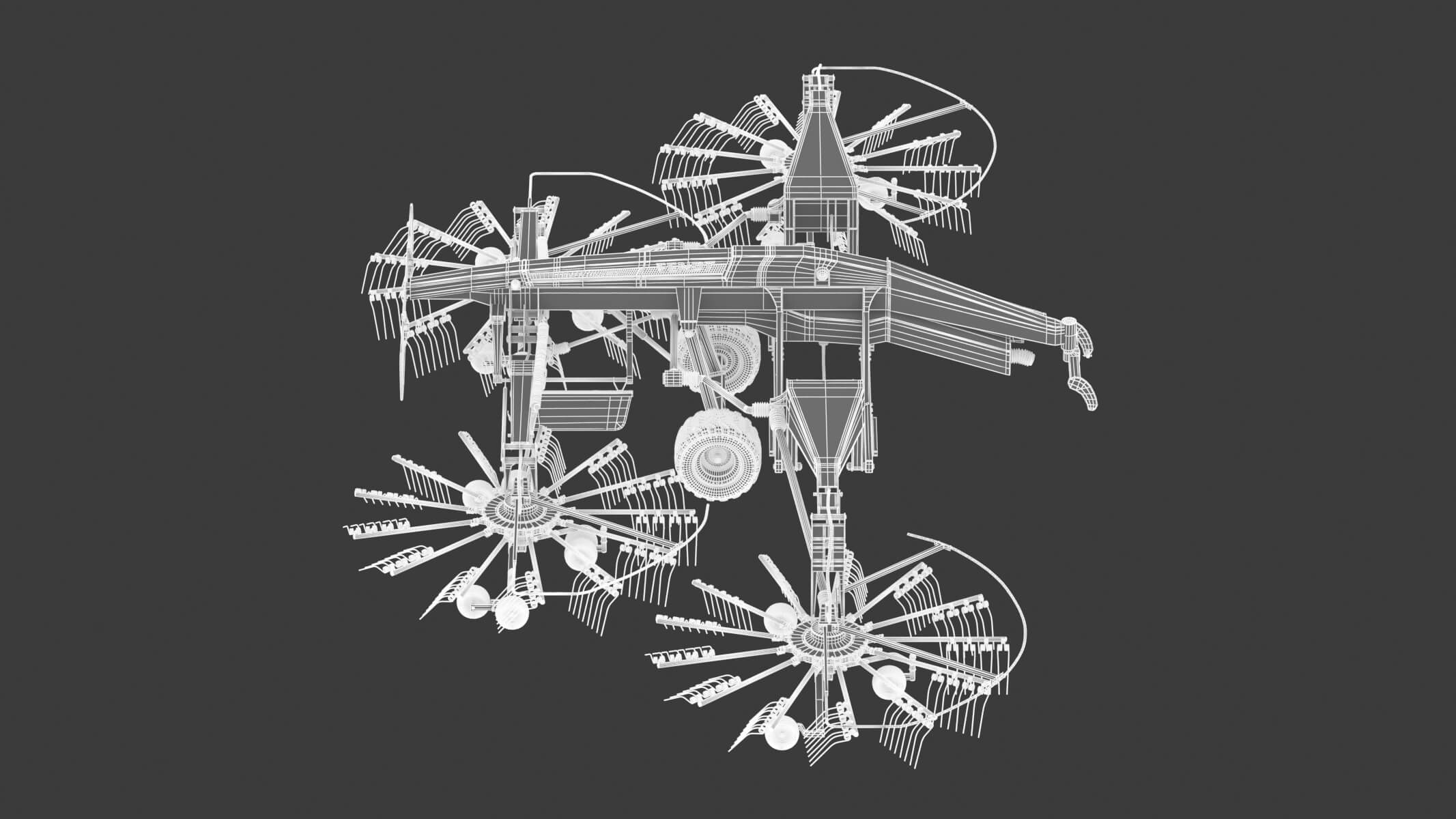 Fendt Former Rakes - 3D Model by frezzy