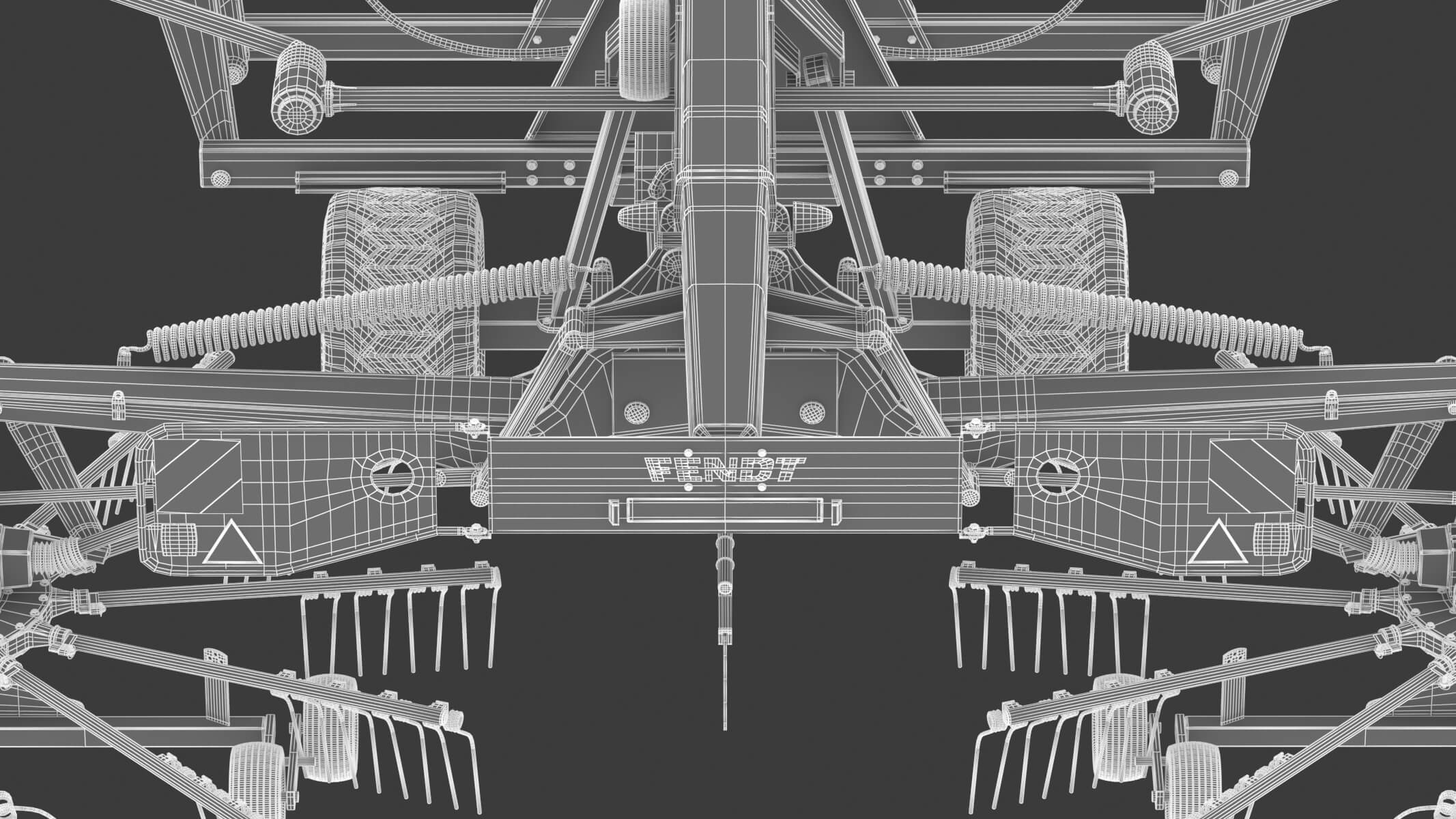 Fendt Former Rakes - 3D Model by frezzy
