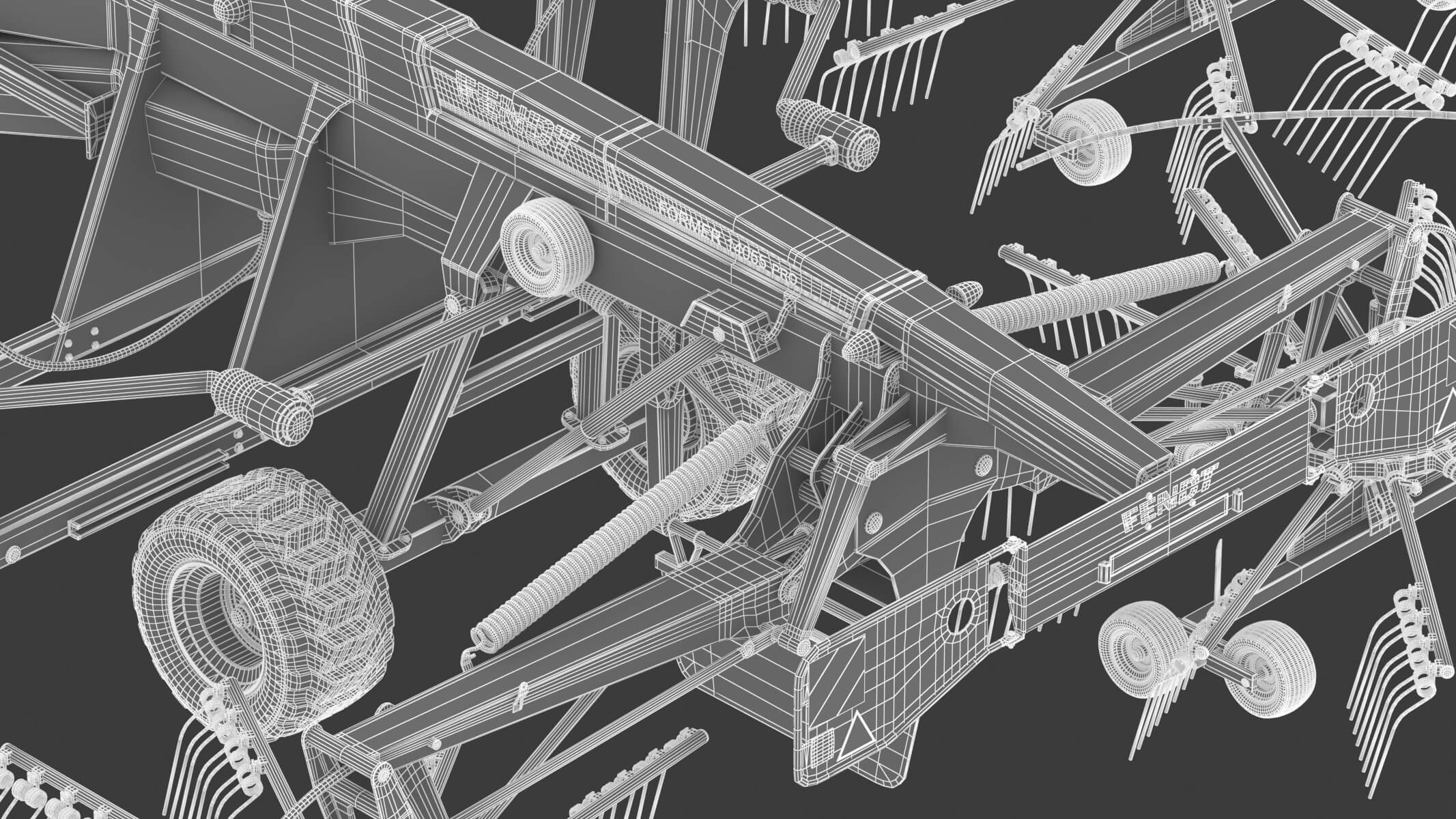 Fendt Former Rakes - 3D Model by frezzy