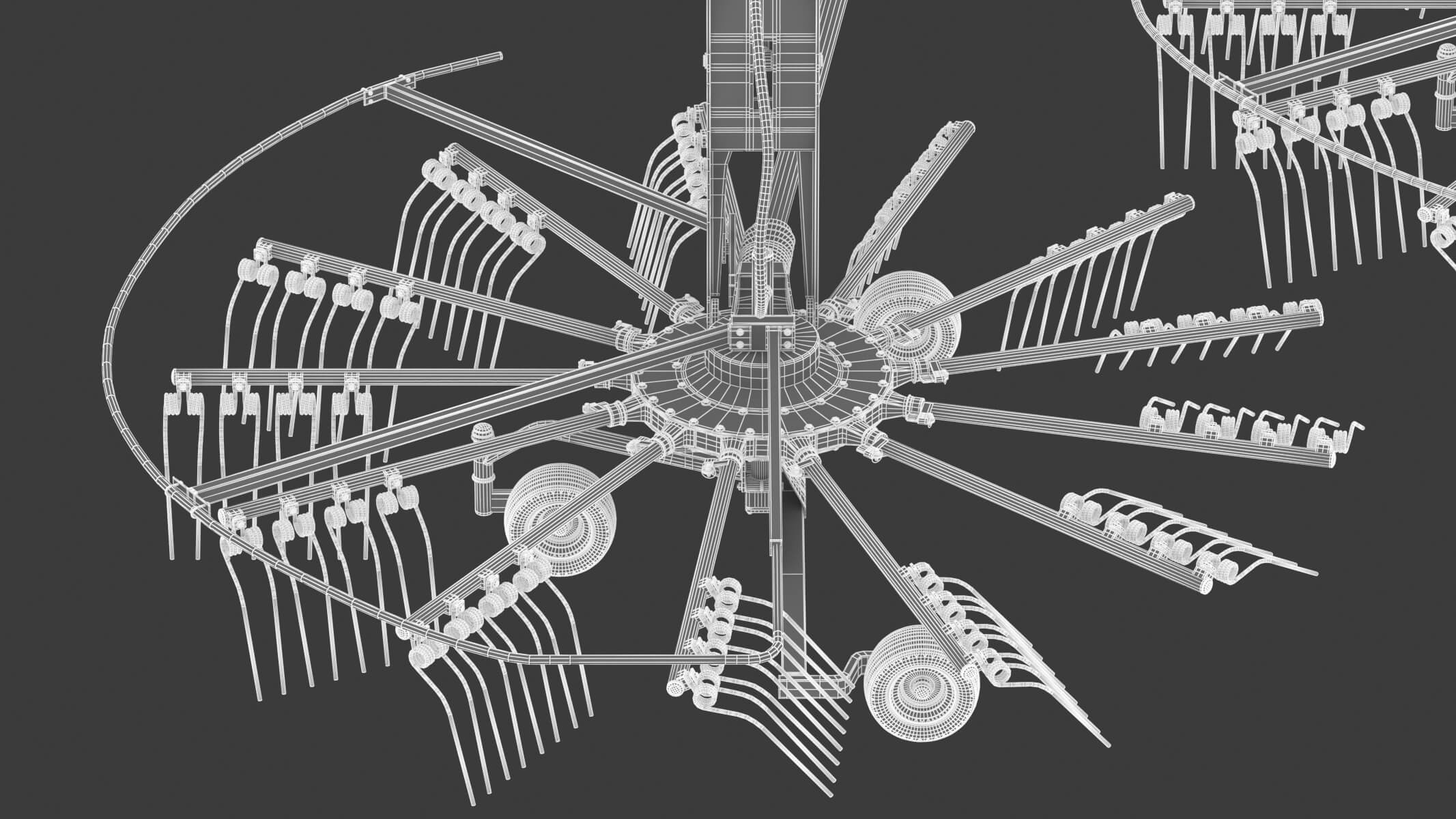 Fendt Former Rakes - 3D Model by frezzy