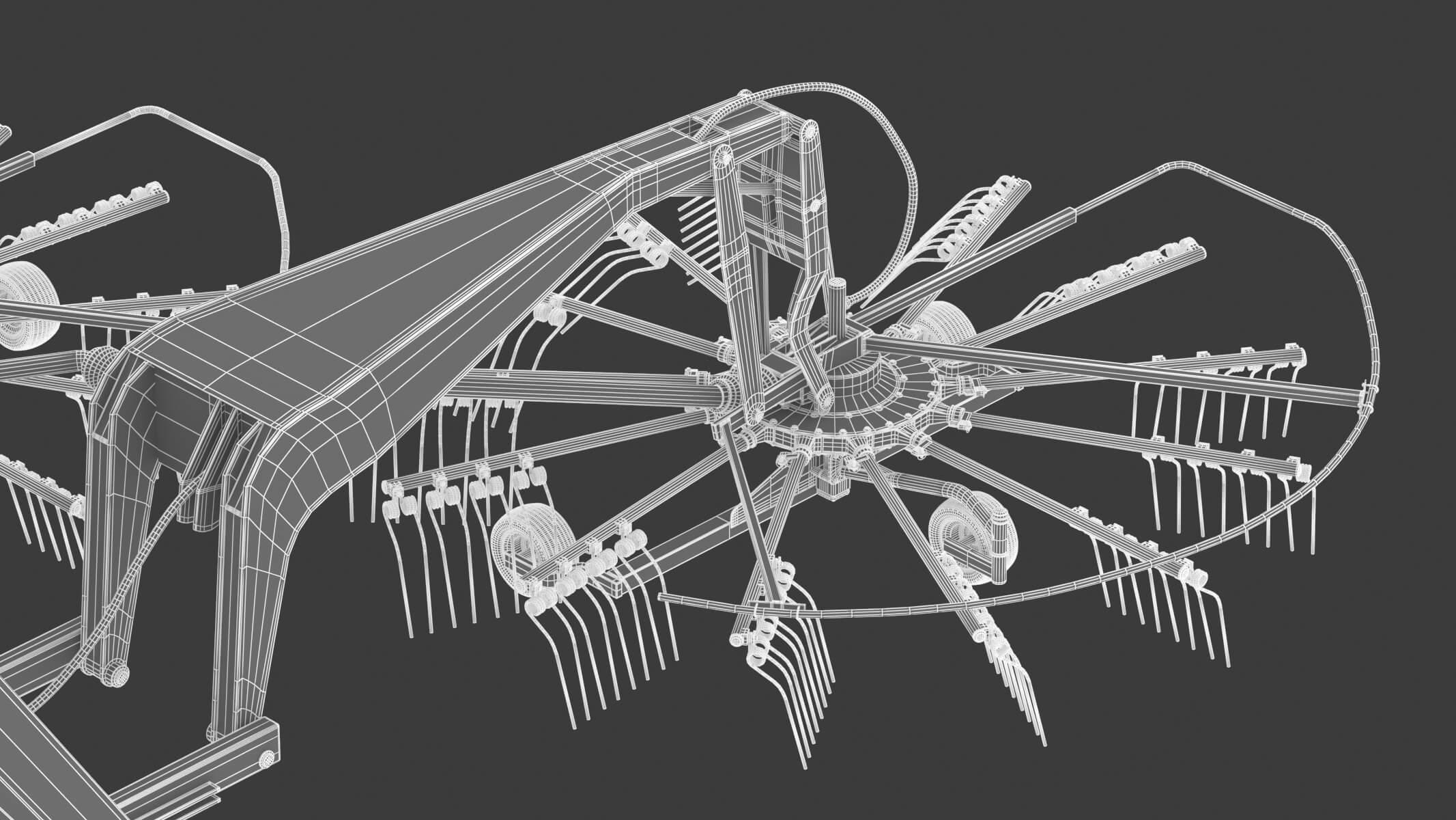 Fendt Former Rakes - 3D Model by frezzy