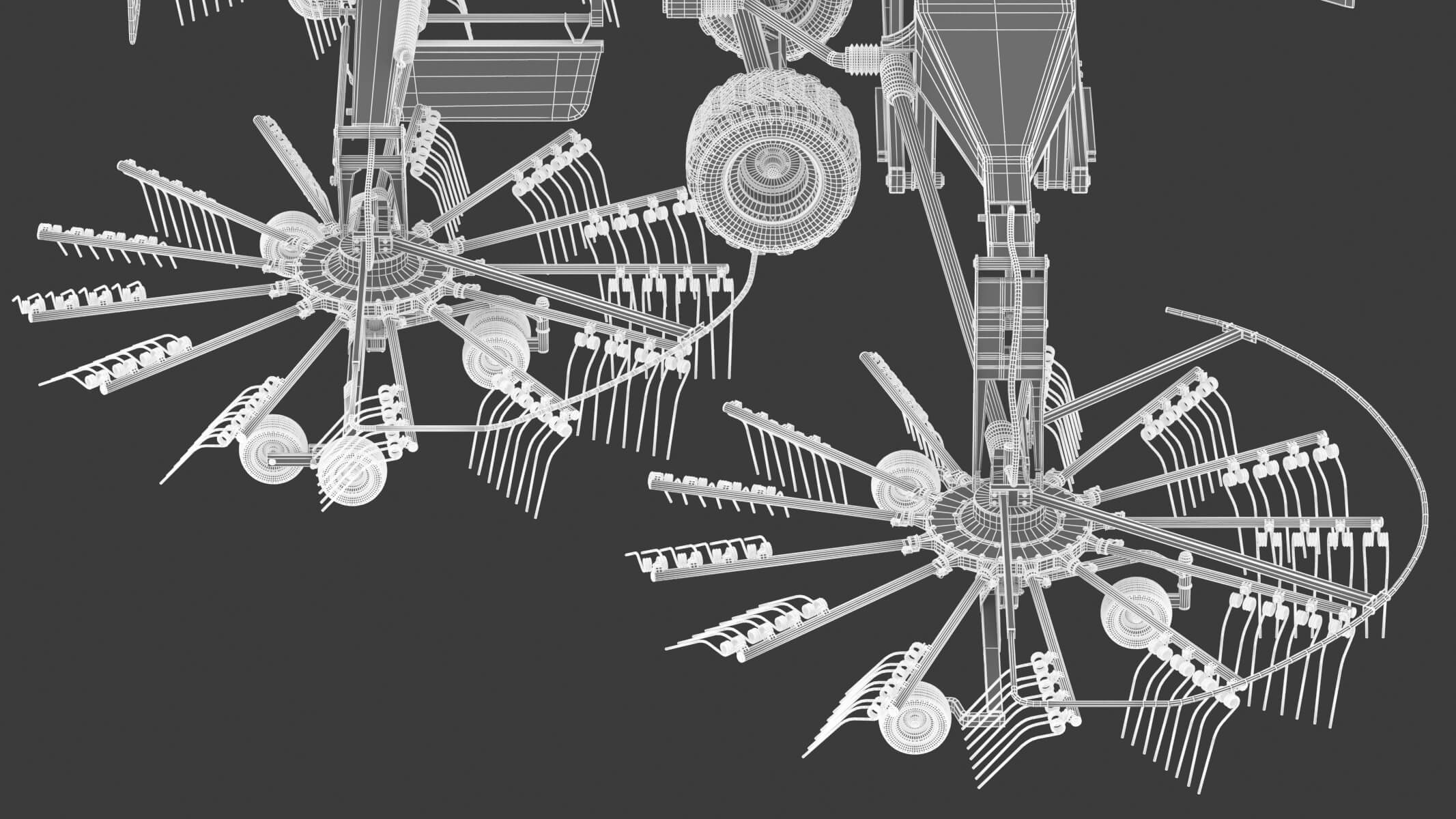 Fendt Former Rakes - 3D Model by frezzy