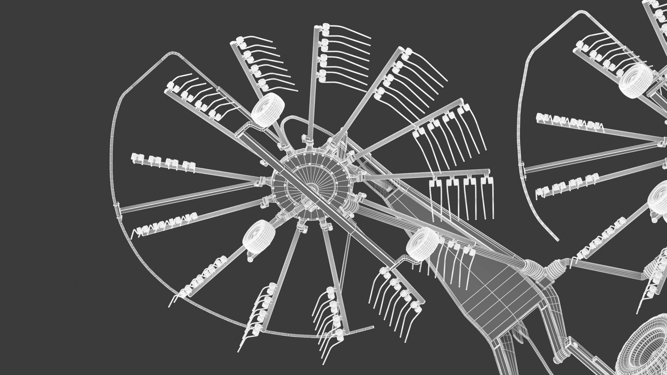 Fendt Former Rakes - 3D Model by frezzy