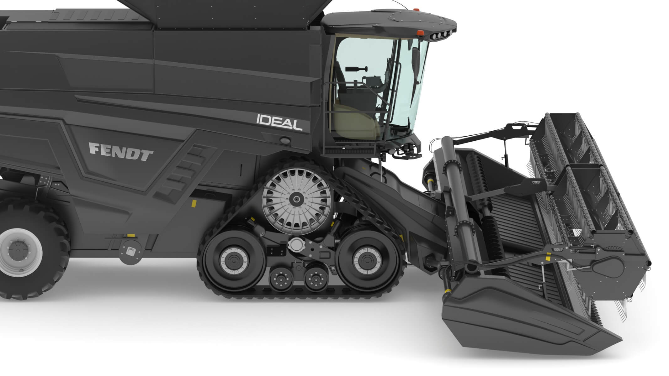 Fendt IDEAL Combine Harvester - 3D Model by frezzy