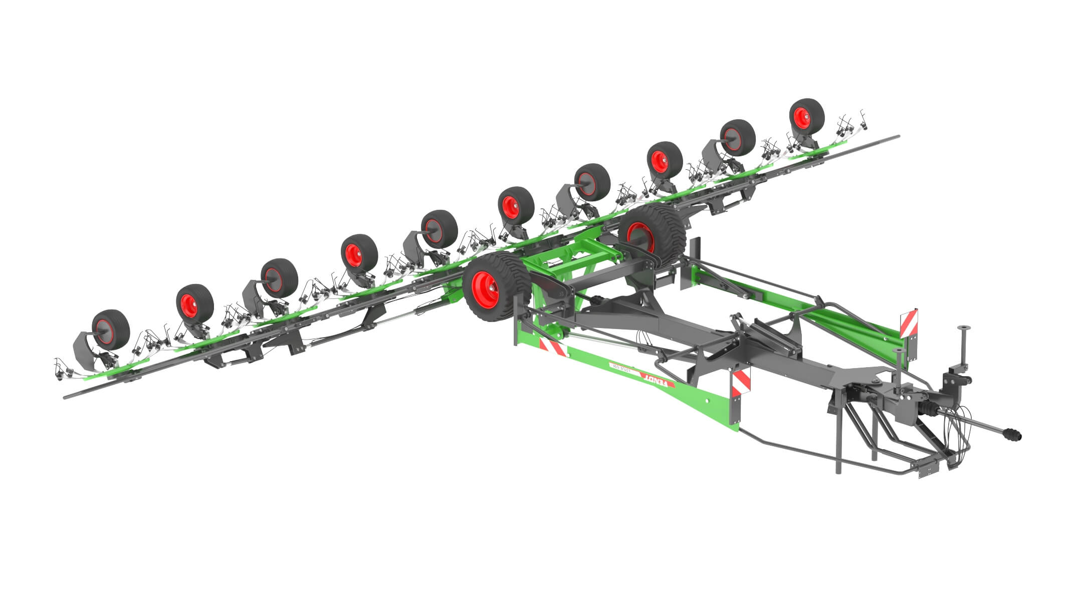 Fendt Lotus Tedder - 3D Model by frezzy