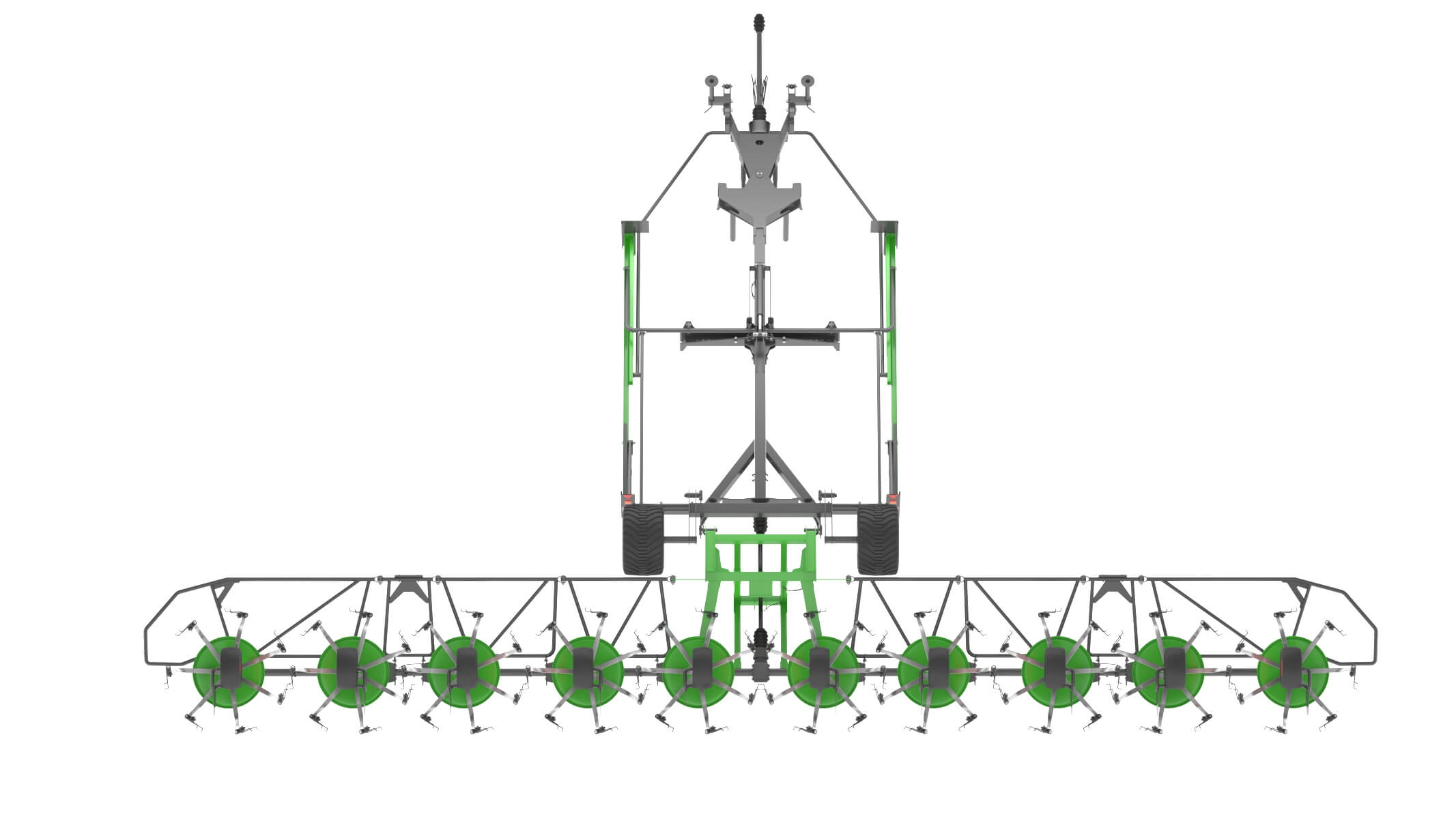 Fendt Lotus Tedder - 3D Model by frezzy