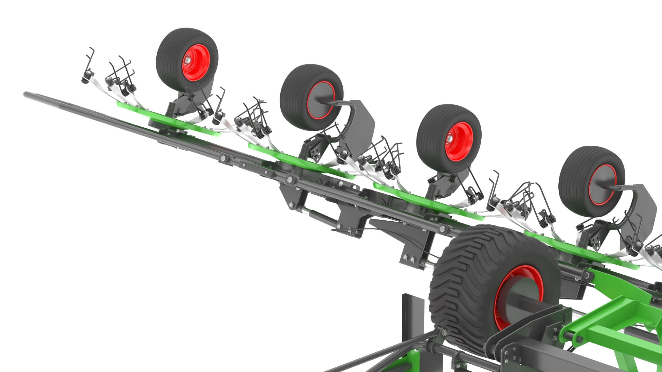 Fendt Lotus Tedder - 3D Model by frezzy