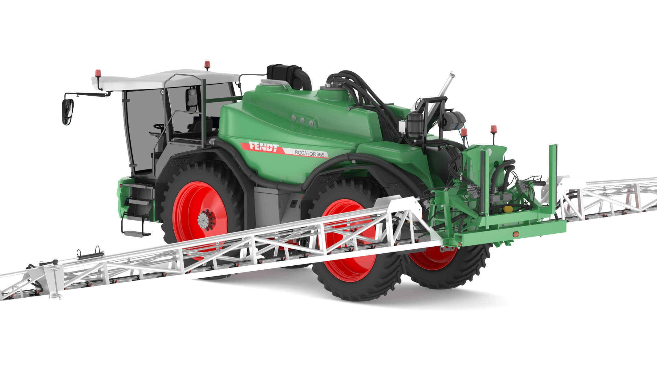 Fendt Rogator 600 Crop Protection Sprayers - 3D Model by frezzy