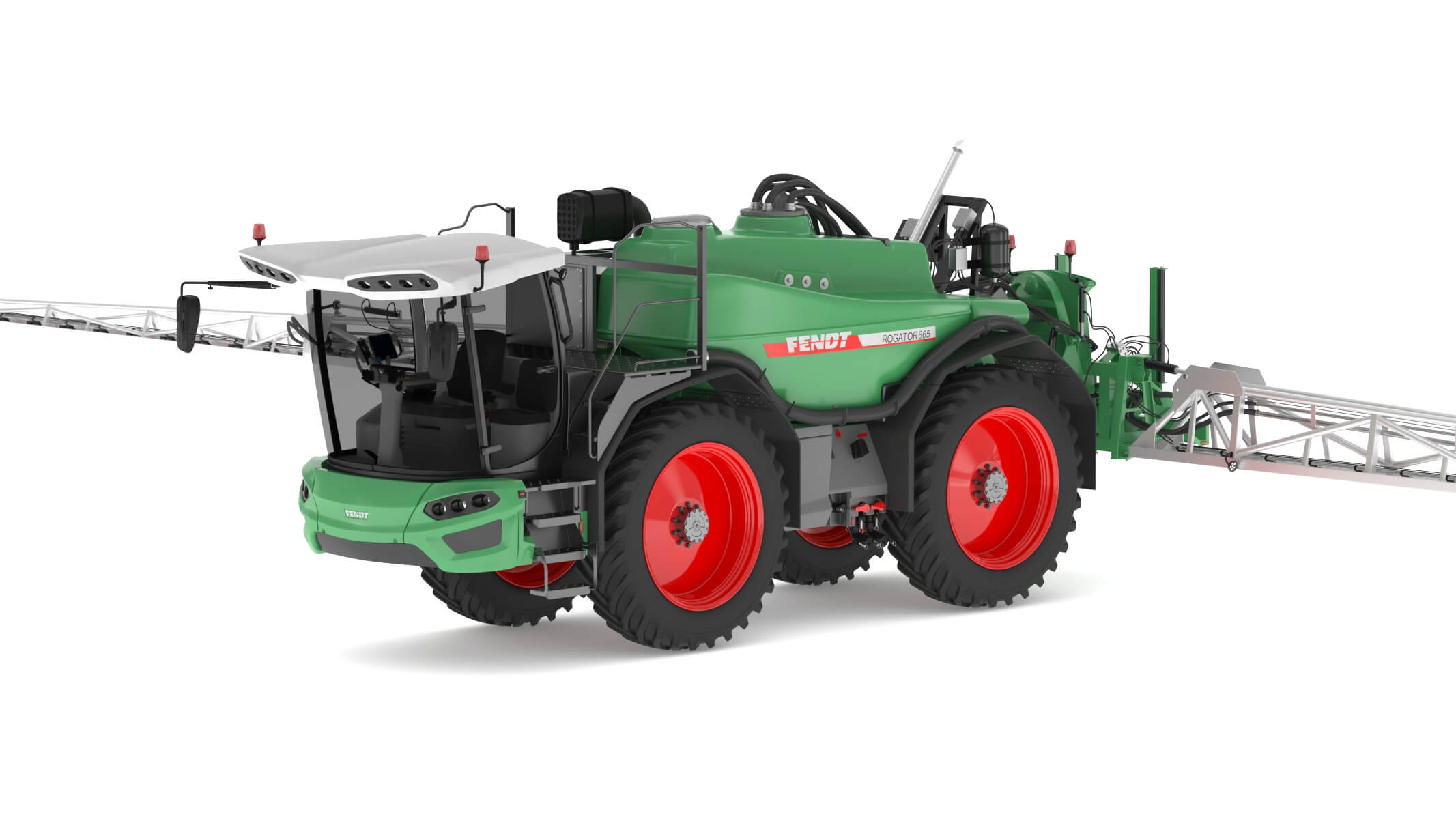Fendt Rogator 600 Crop Protection Sprayers - 3D Model by frezzy