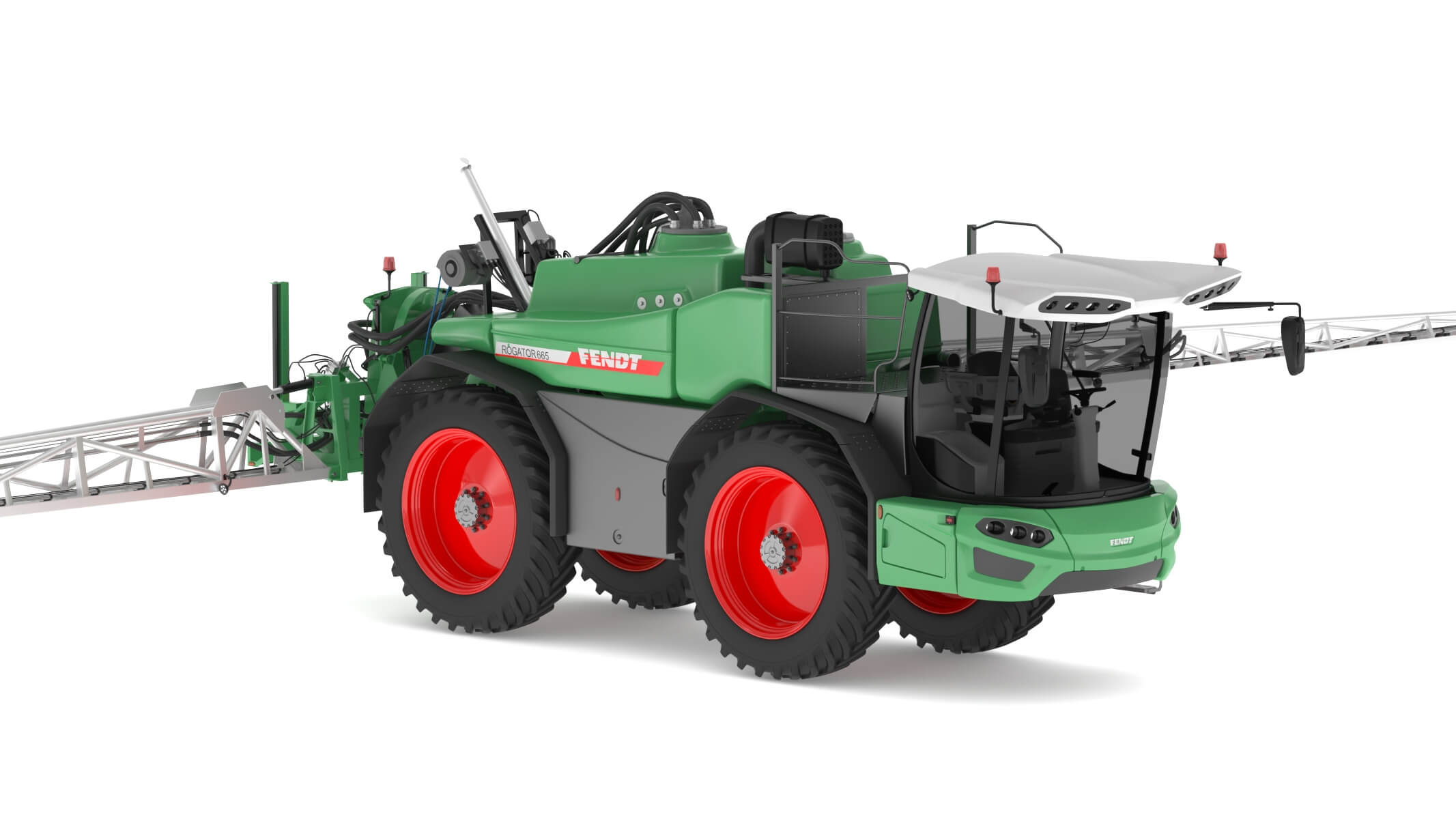 Fendt Rogator 600 Crop Protection Sprayers - 3D Model by frezzy