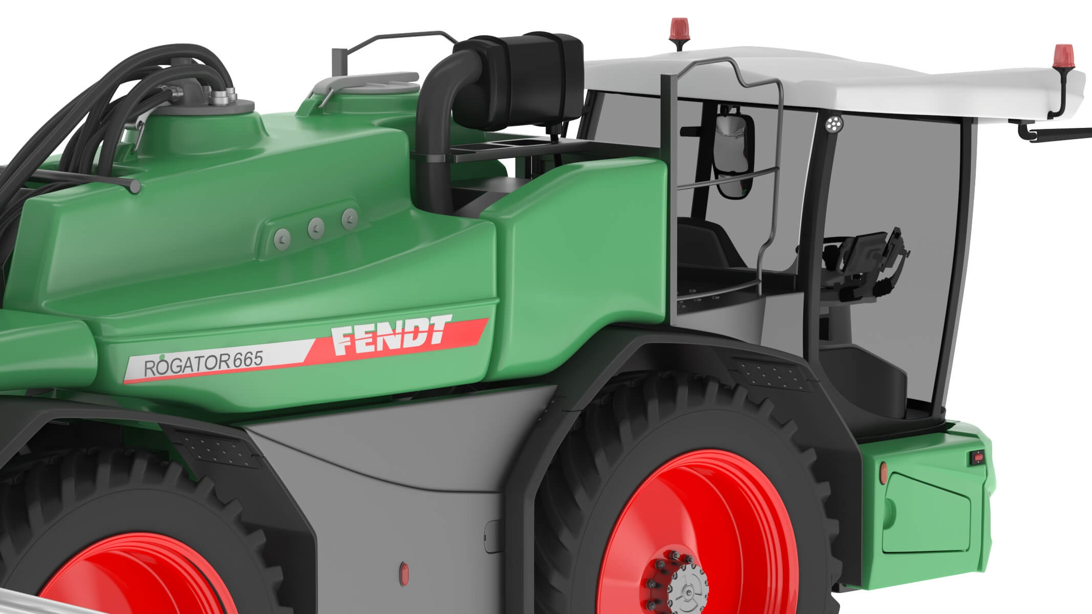 Fendt Rogator 600 Crop Protection Sprayers - 3D Model by frezzy