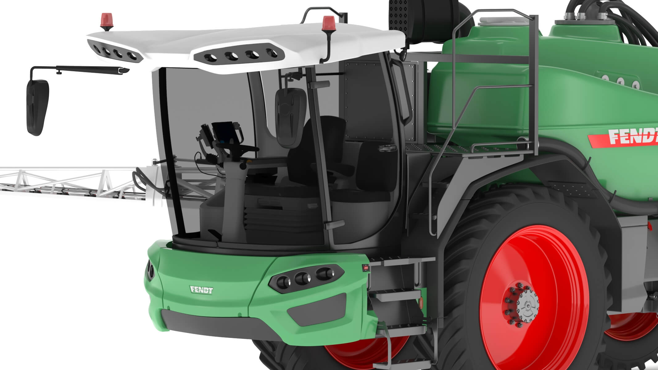 Fendt Rogator 600 Crop Protection Sprayers - 3D Model by frezzy