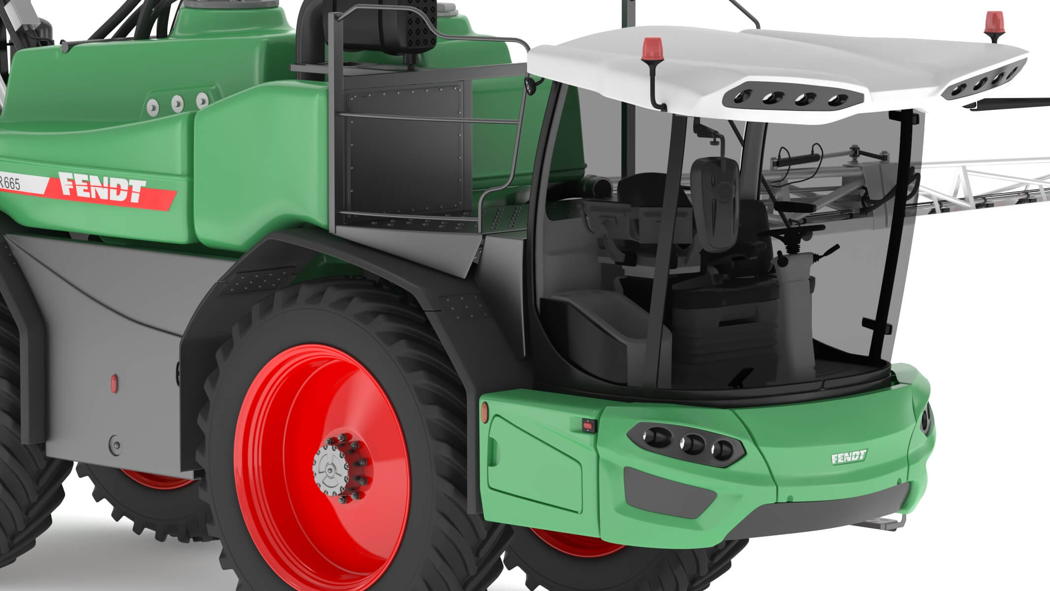 Fendt Rogator 600 Crop Protection Sprayers - 3D Model by frezzy