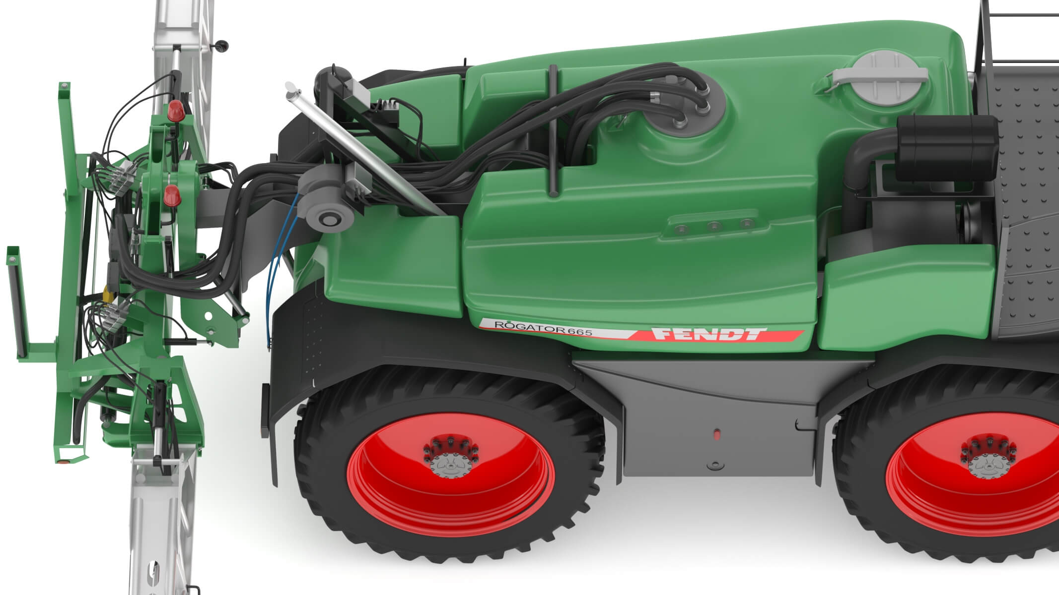 Fendt Rogator 600 Crop Protection Sprayers - 3D Model by frezzy