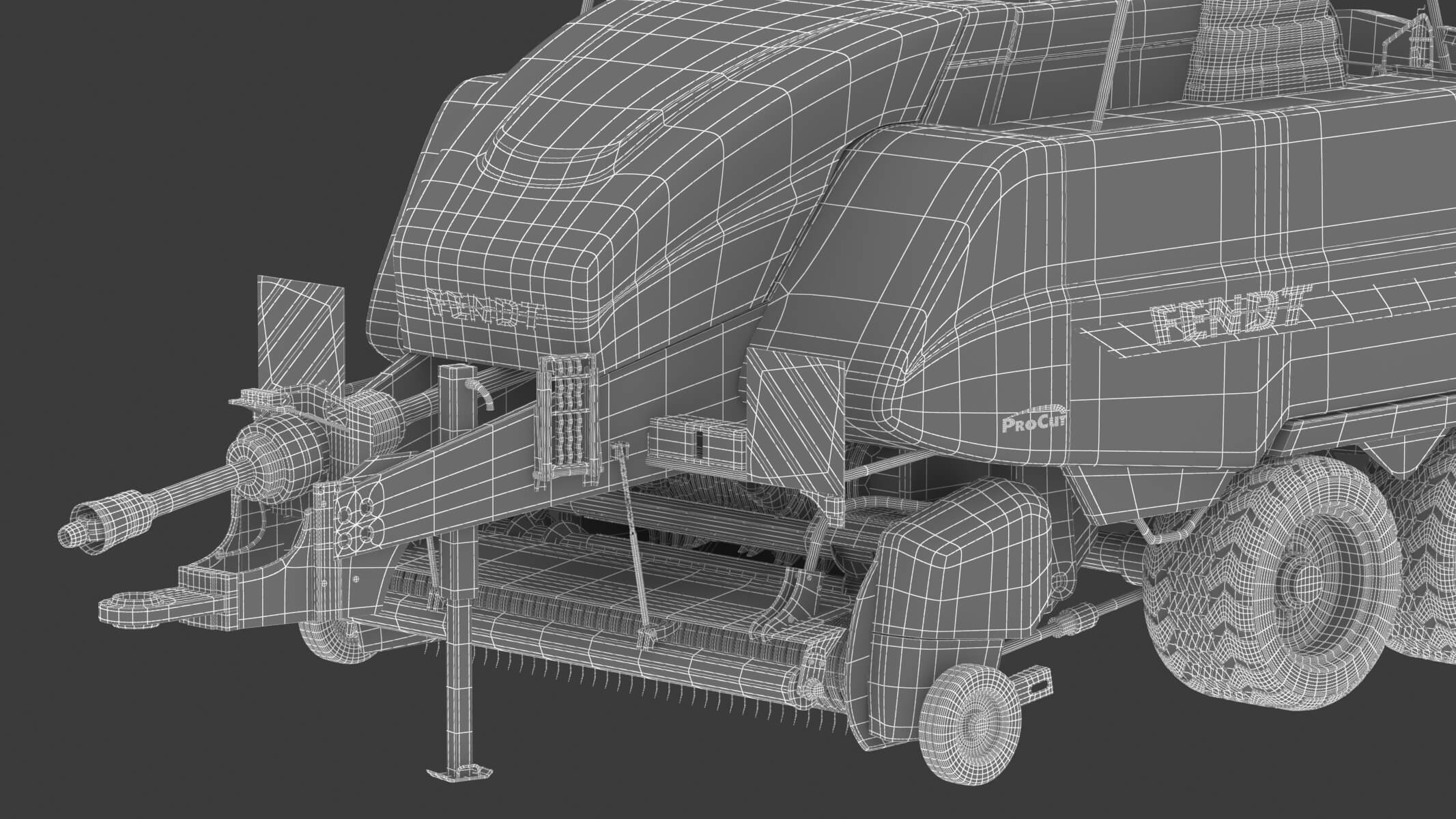 Fendt Square Balers - 3D Model by frezzy