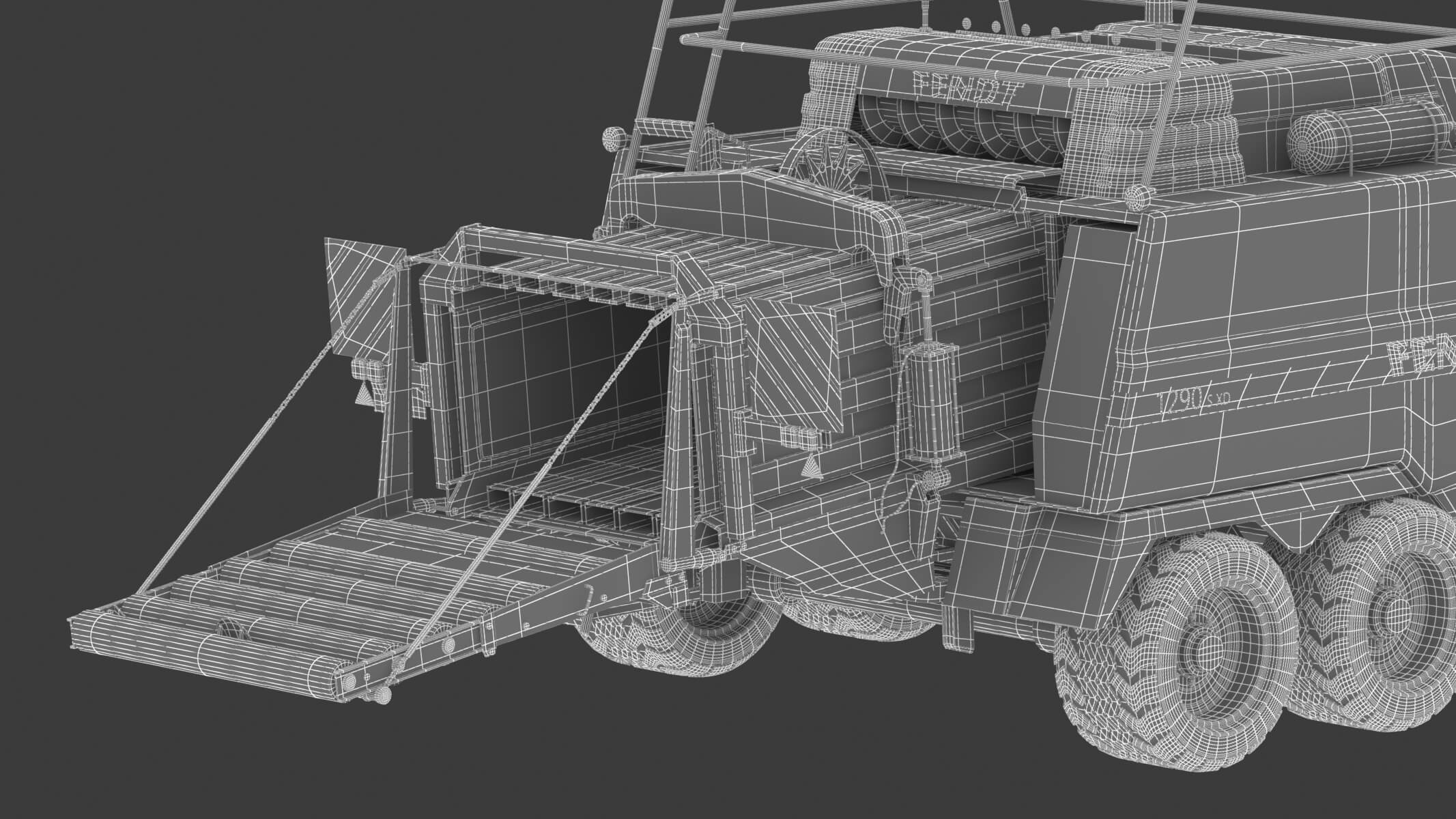 Fendt Square Balers - 3D Model by frezzy