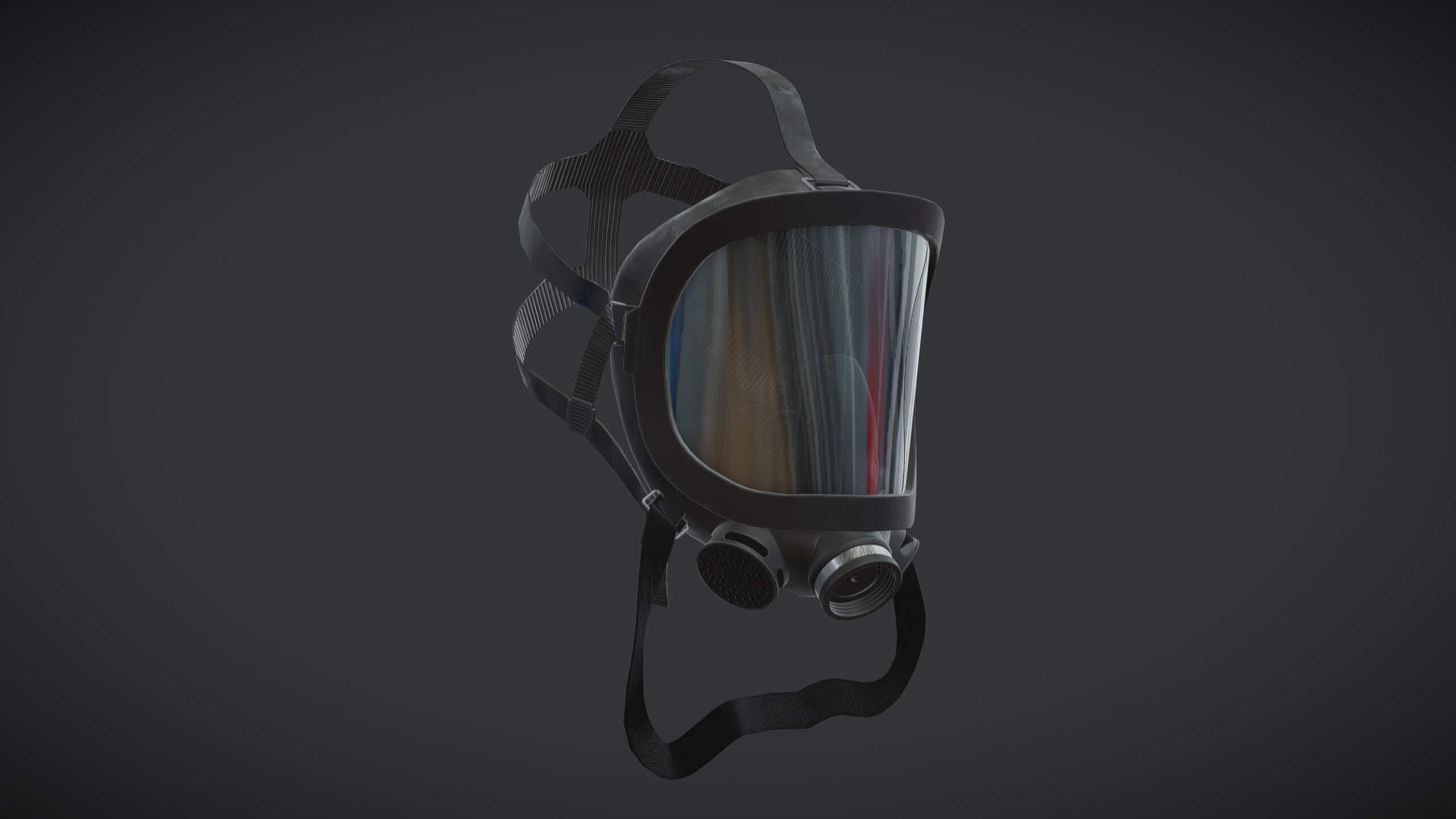 Fernez Willson NATO Mask Low Poly - 3D Model by frezzy