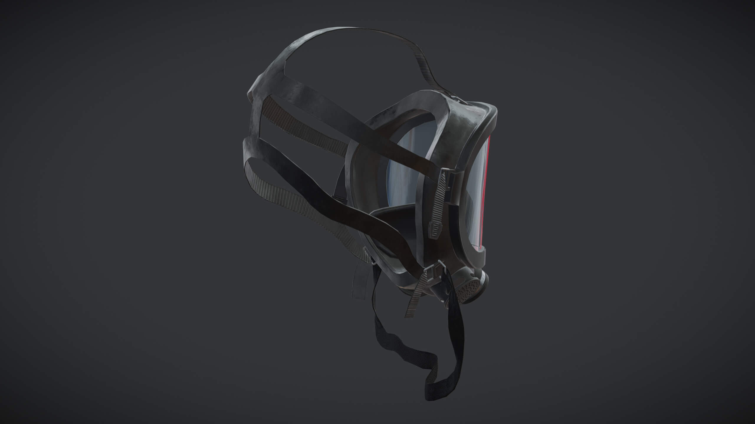 Fernez Willson NATO Mask Low Poly - 3D Model by frezzy