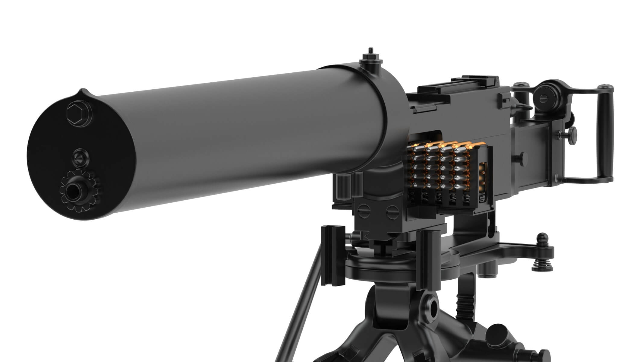 Fiat-Revelli Modello 1914 3D Model by frezzy