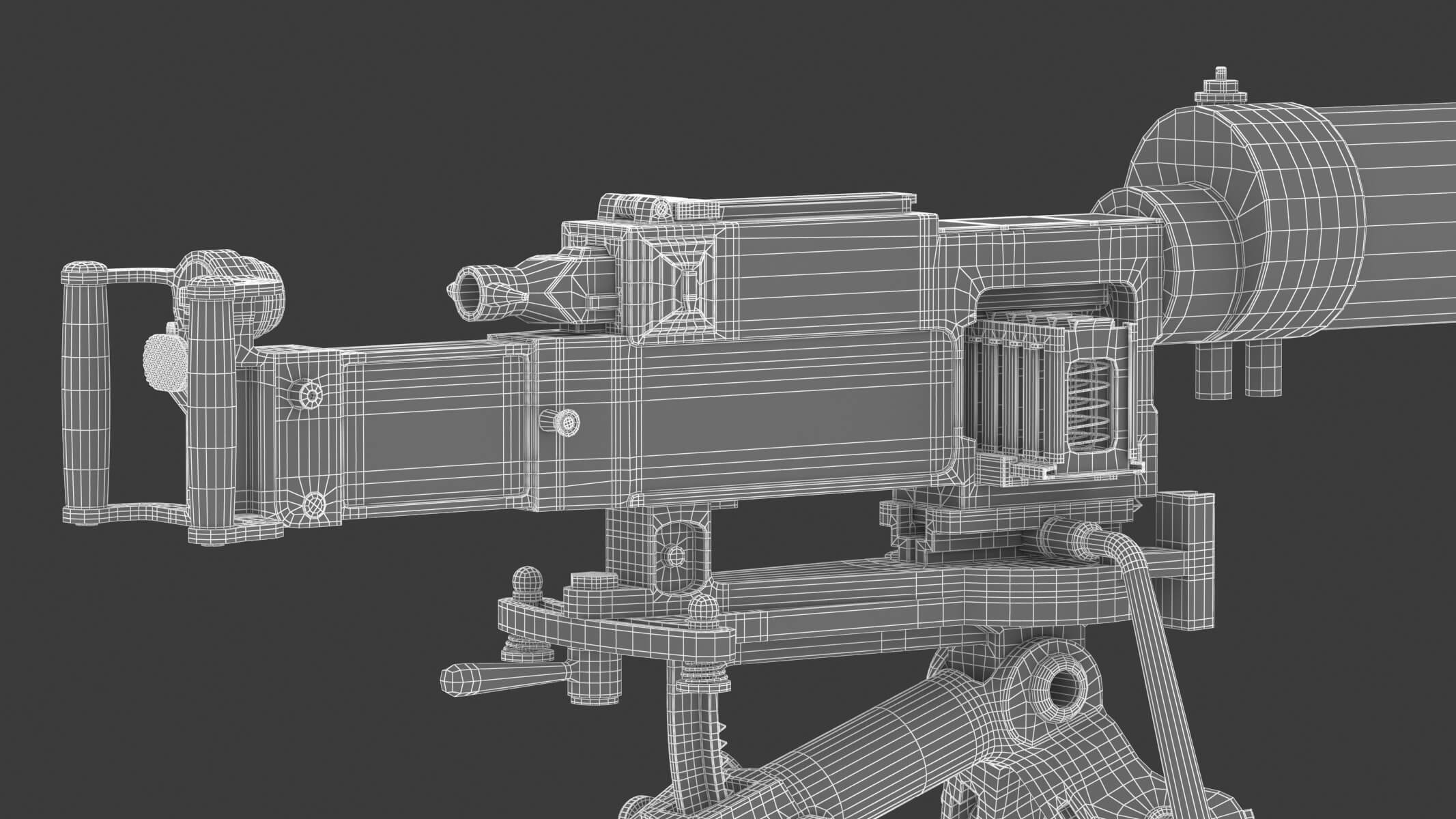 Fiat-Revelli Modello 1914 3D Model by frezzy