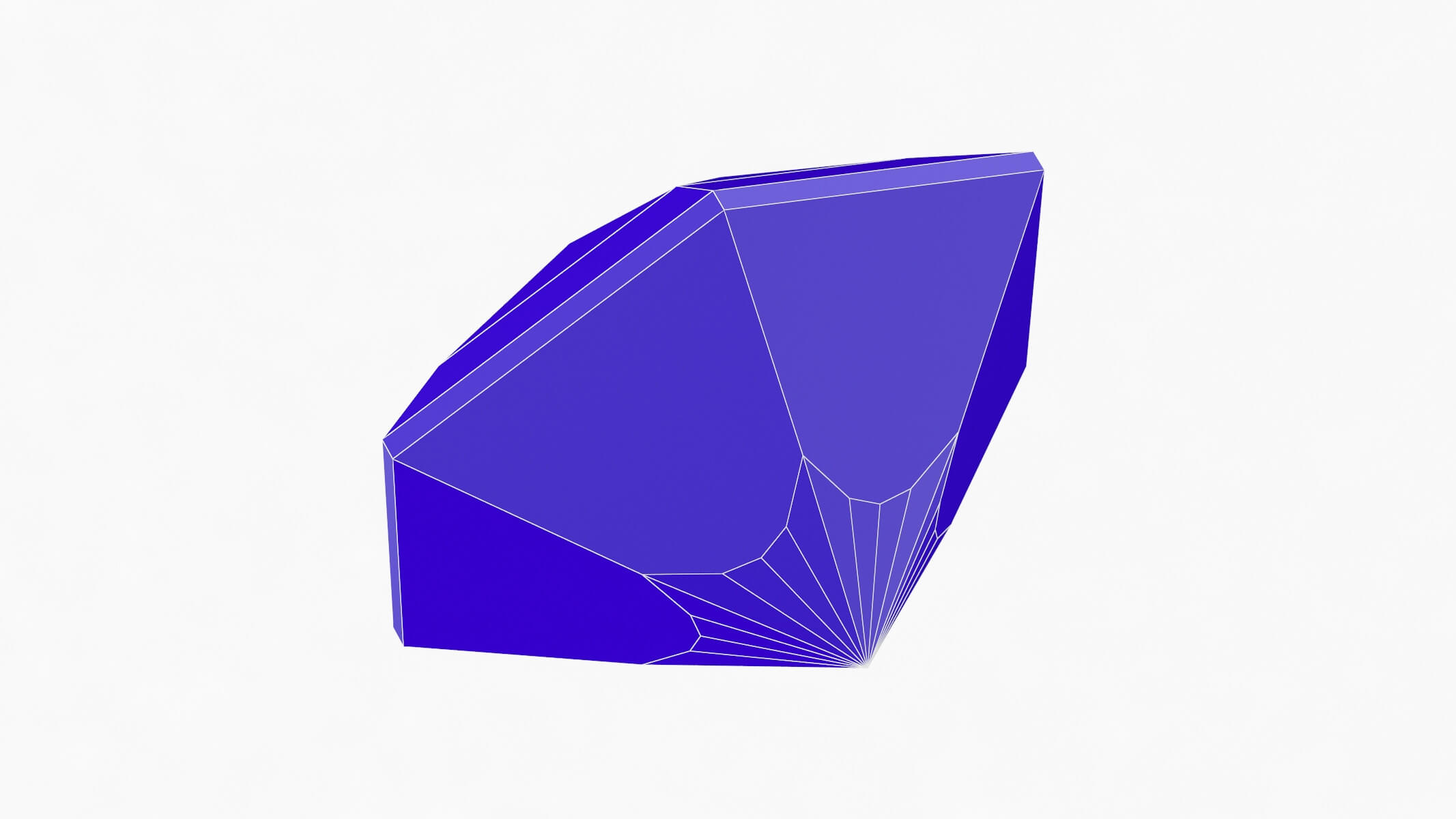 Fire Rose Gemstone - 3D Model by frezzy