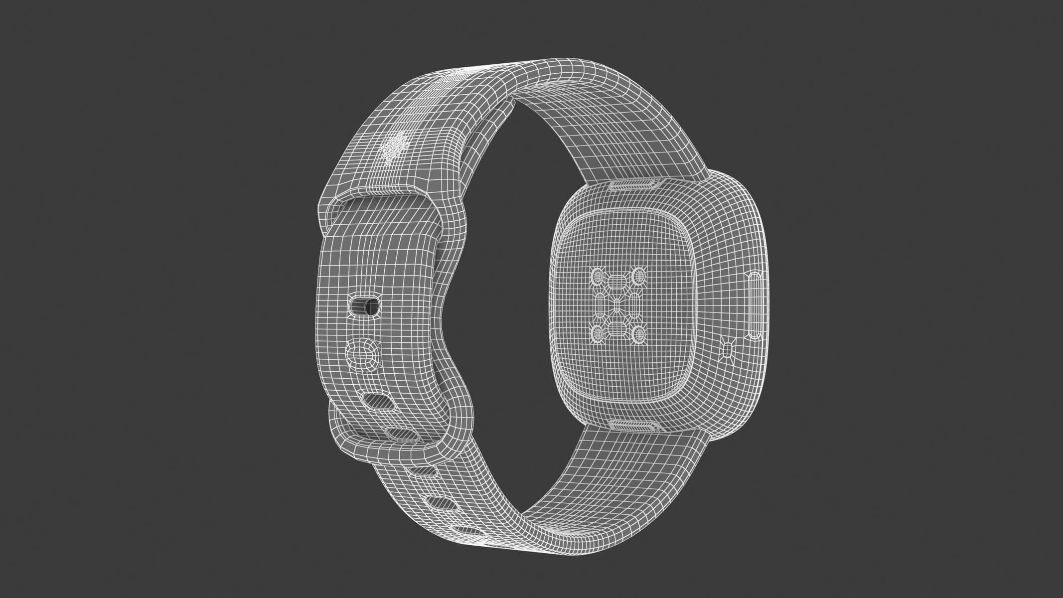Fitbit Versa 3 - 3D Model by frezzy