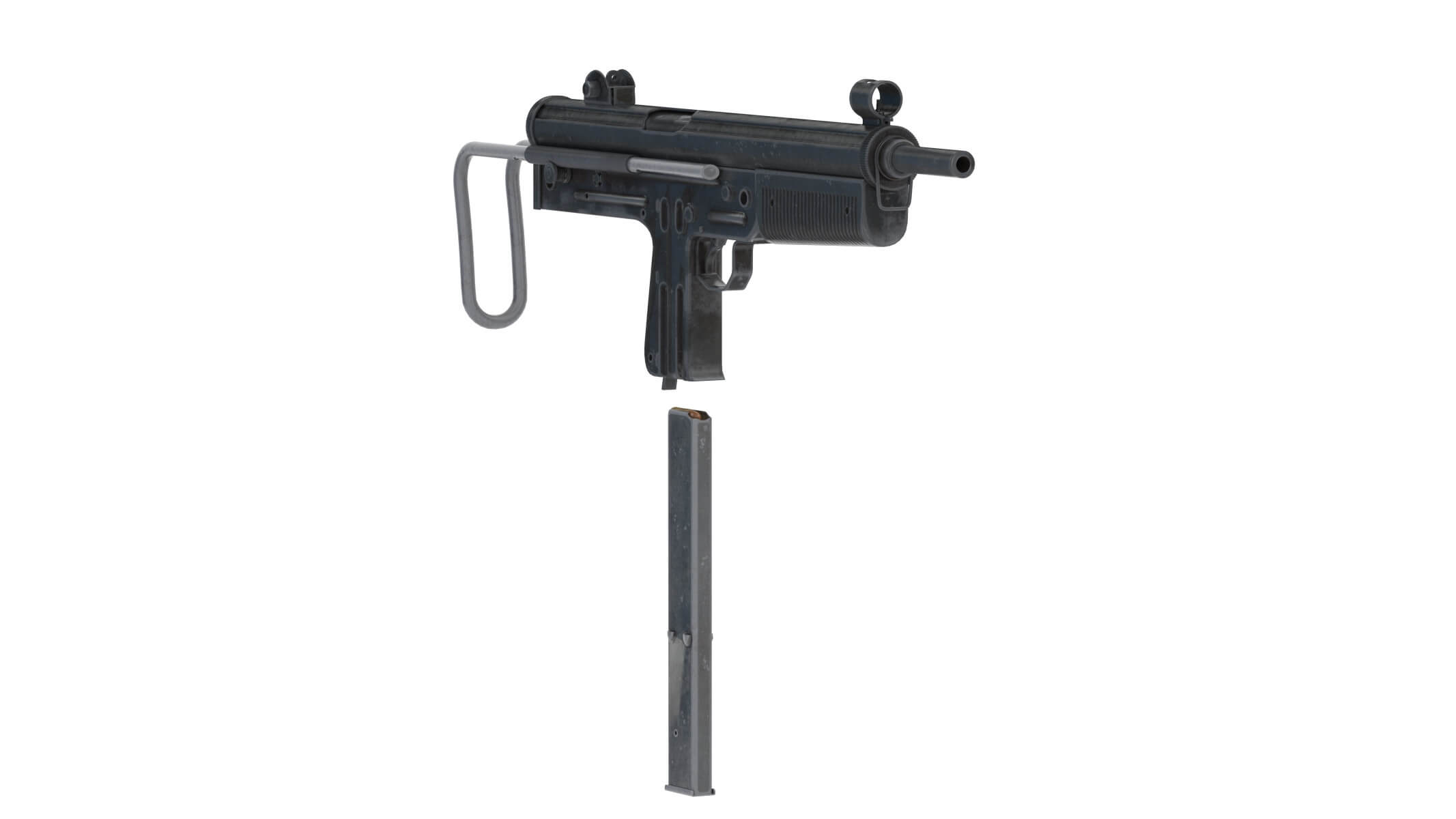 Fmk 3 Submachine Gun Low Poly - 3D Model by frezzy
