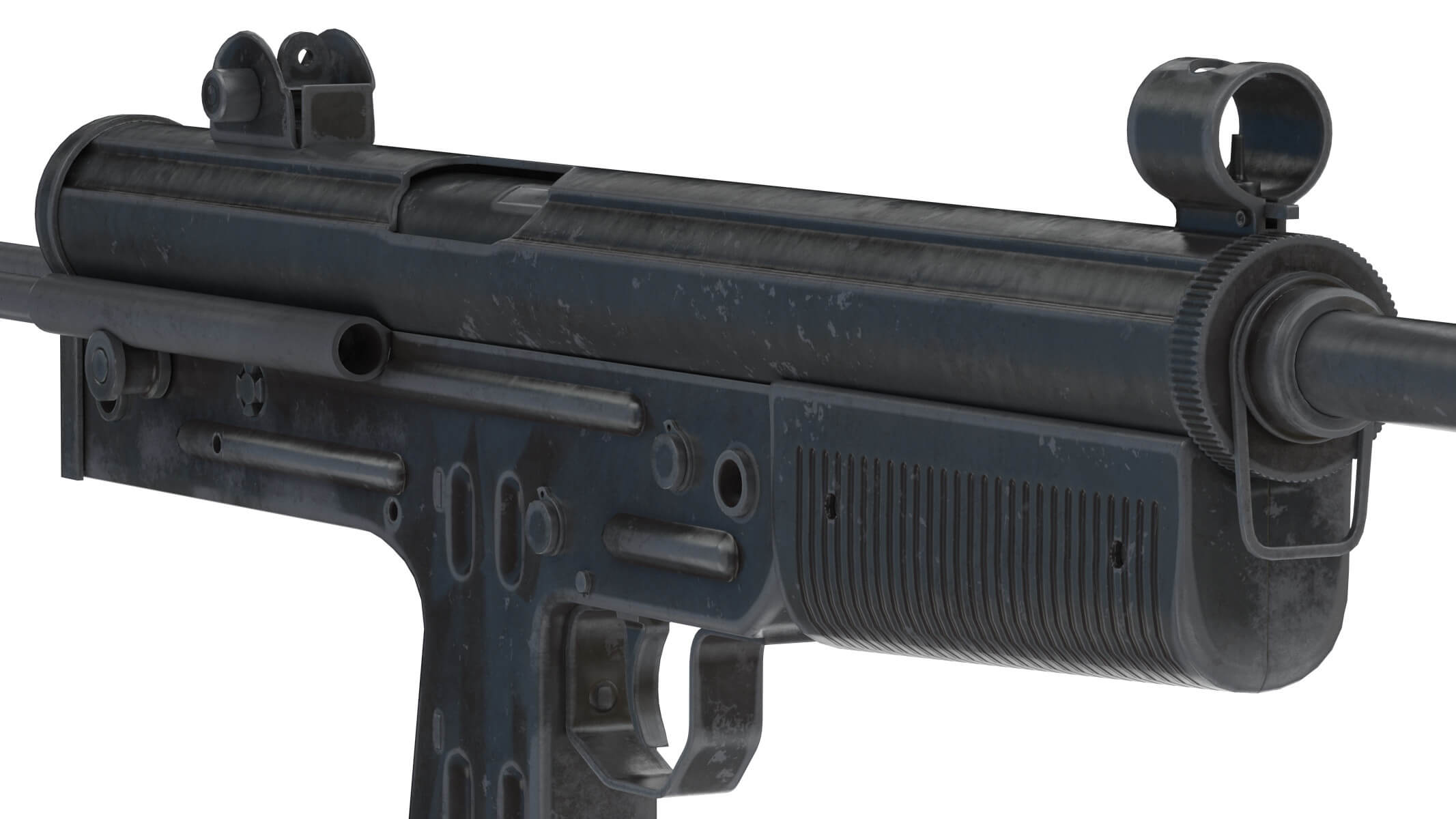 Fmk 3 Submachine Gun Low Poly - 3D Model by frezzy