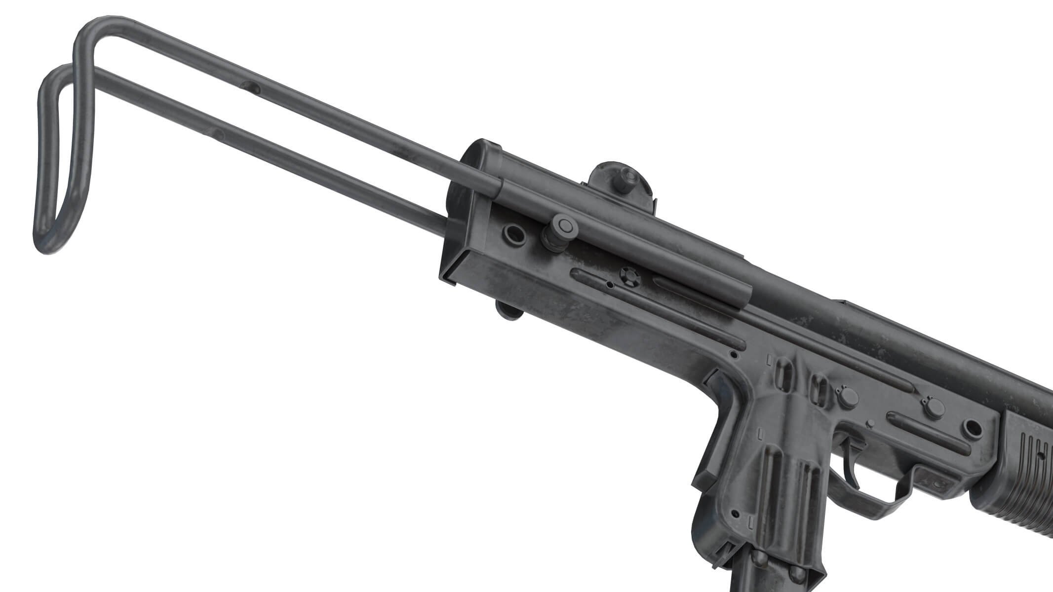 Fmk 3 Submachine Gun Low Poly - 3D Model by frezzy