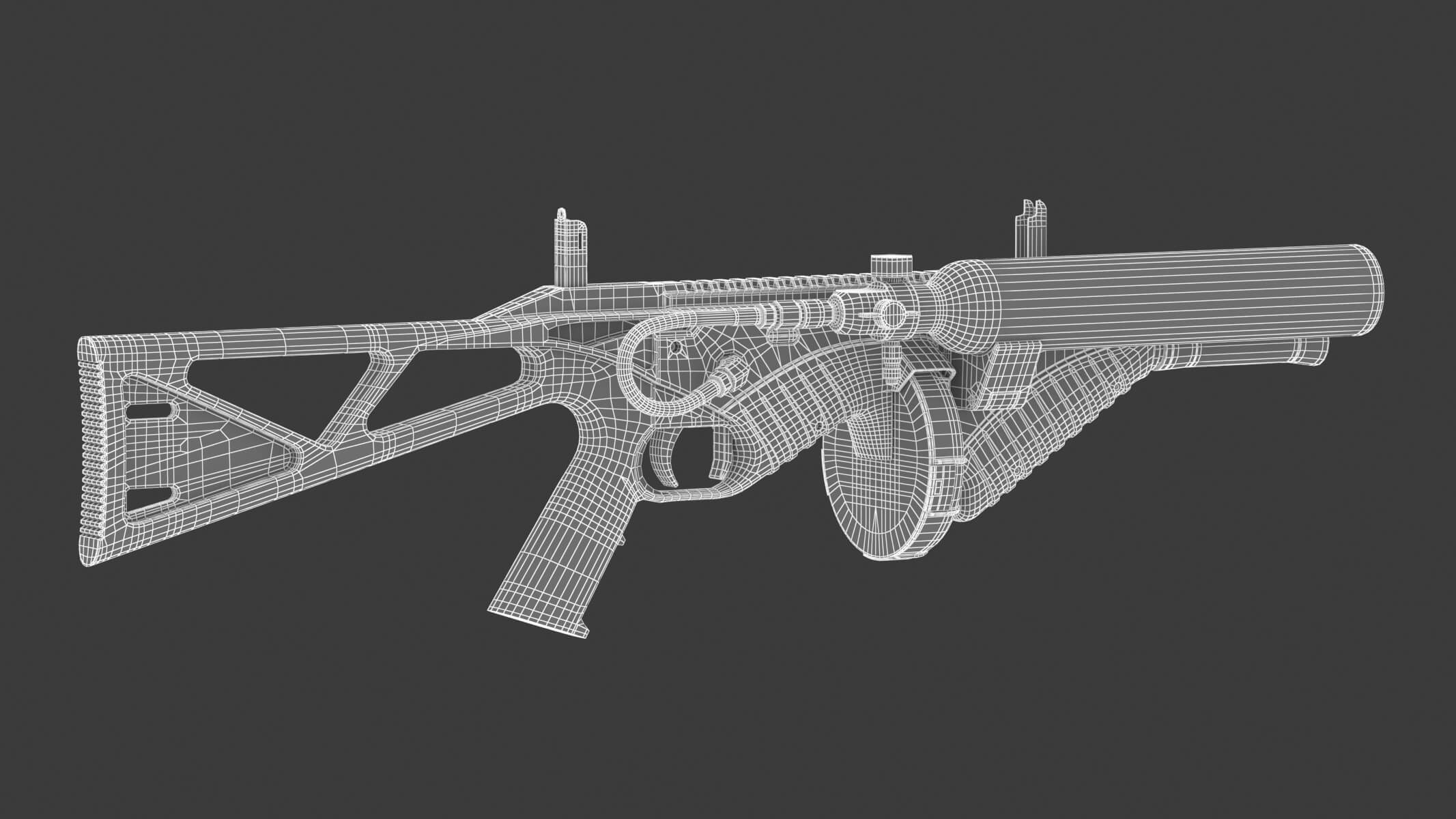 FN 303 - 3D Model by frezzy
