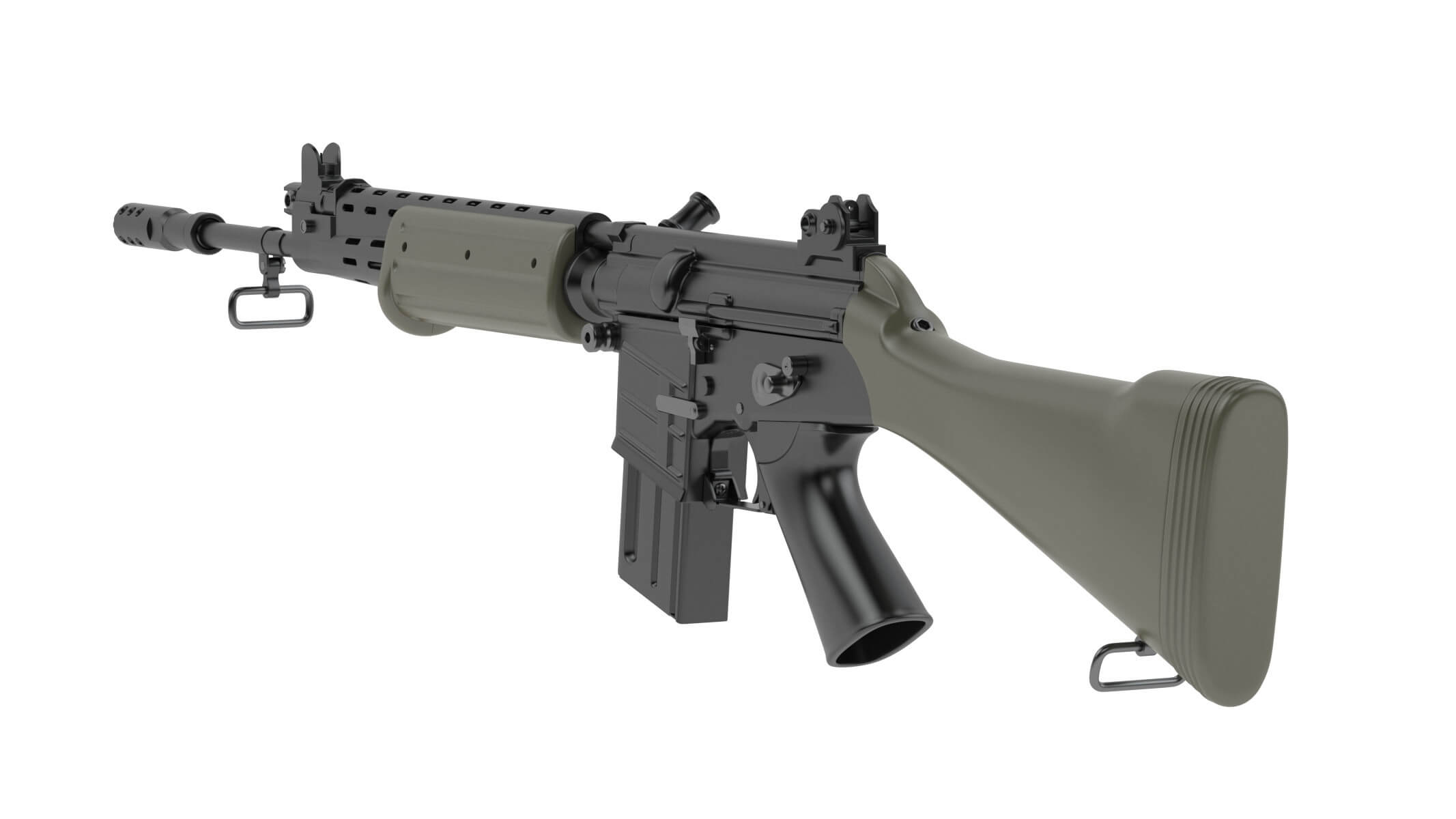 FN CAL - 3D Model by frezzy