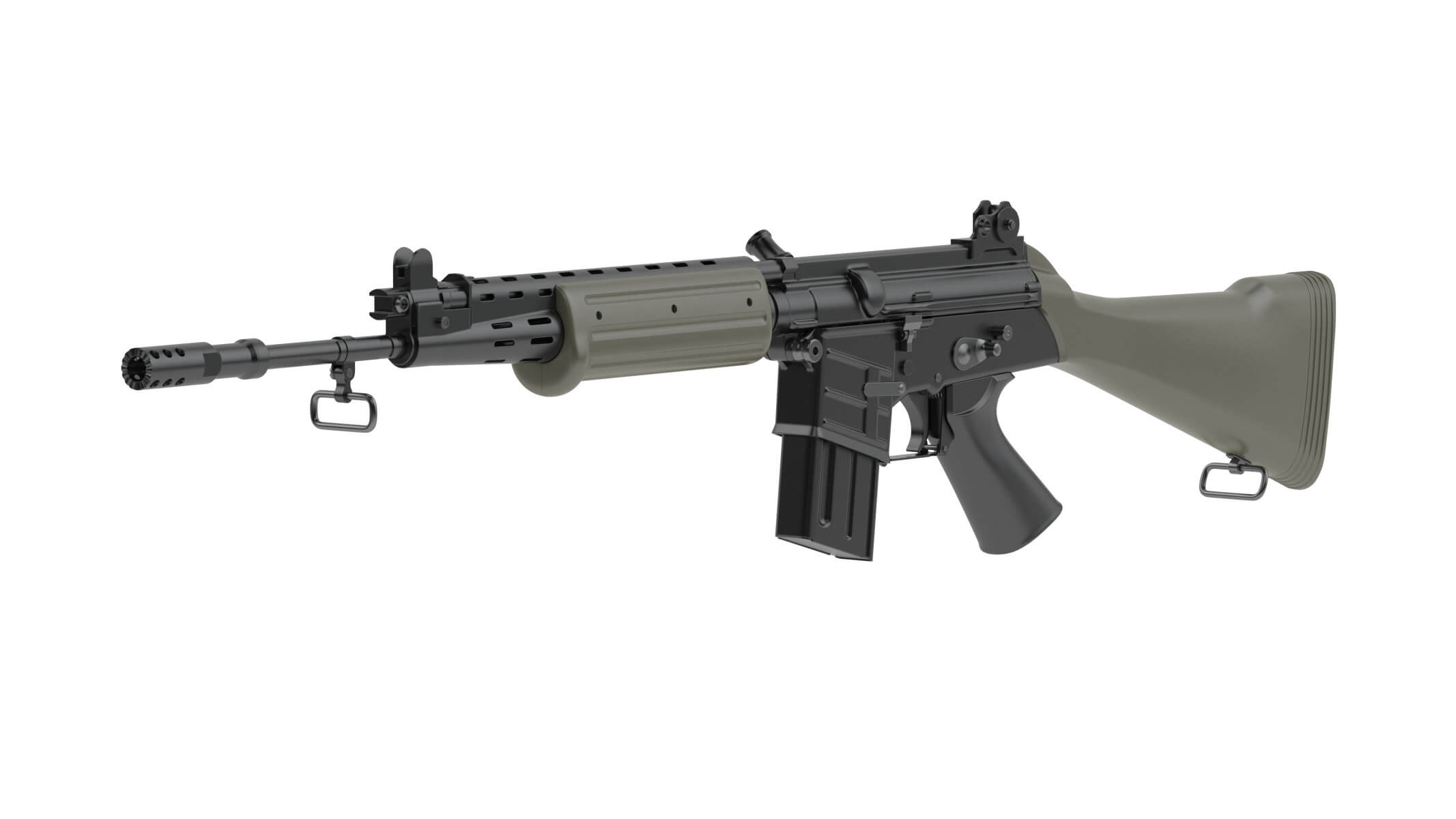 FN CAL - 3D Model by frezzy