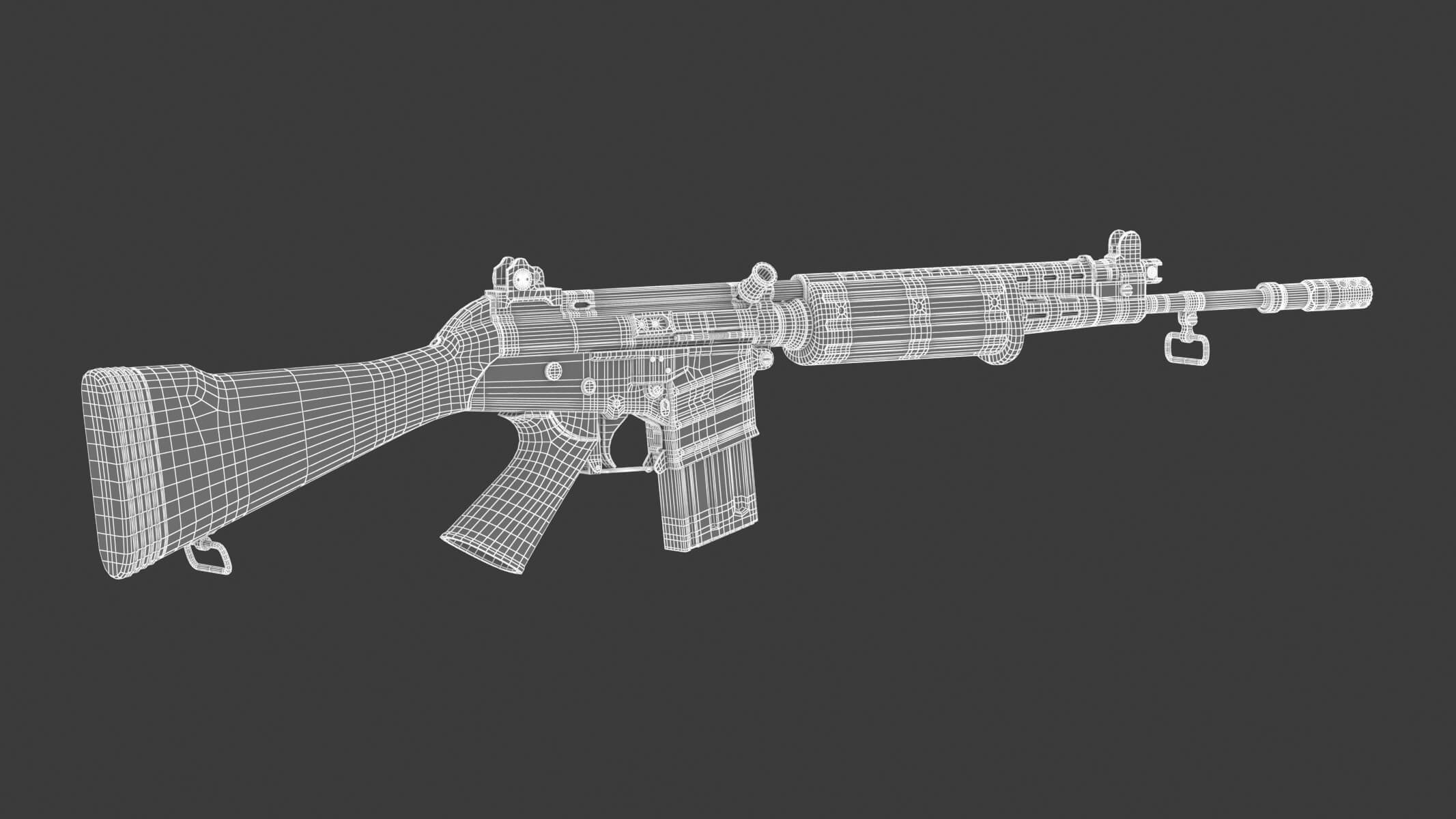 FN CAL - 3D Model by frezzy