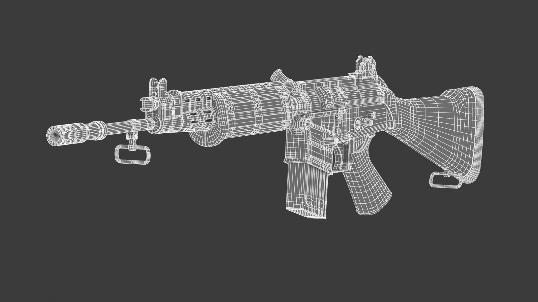 FN CAL - 3D Model by frezzy