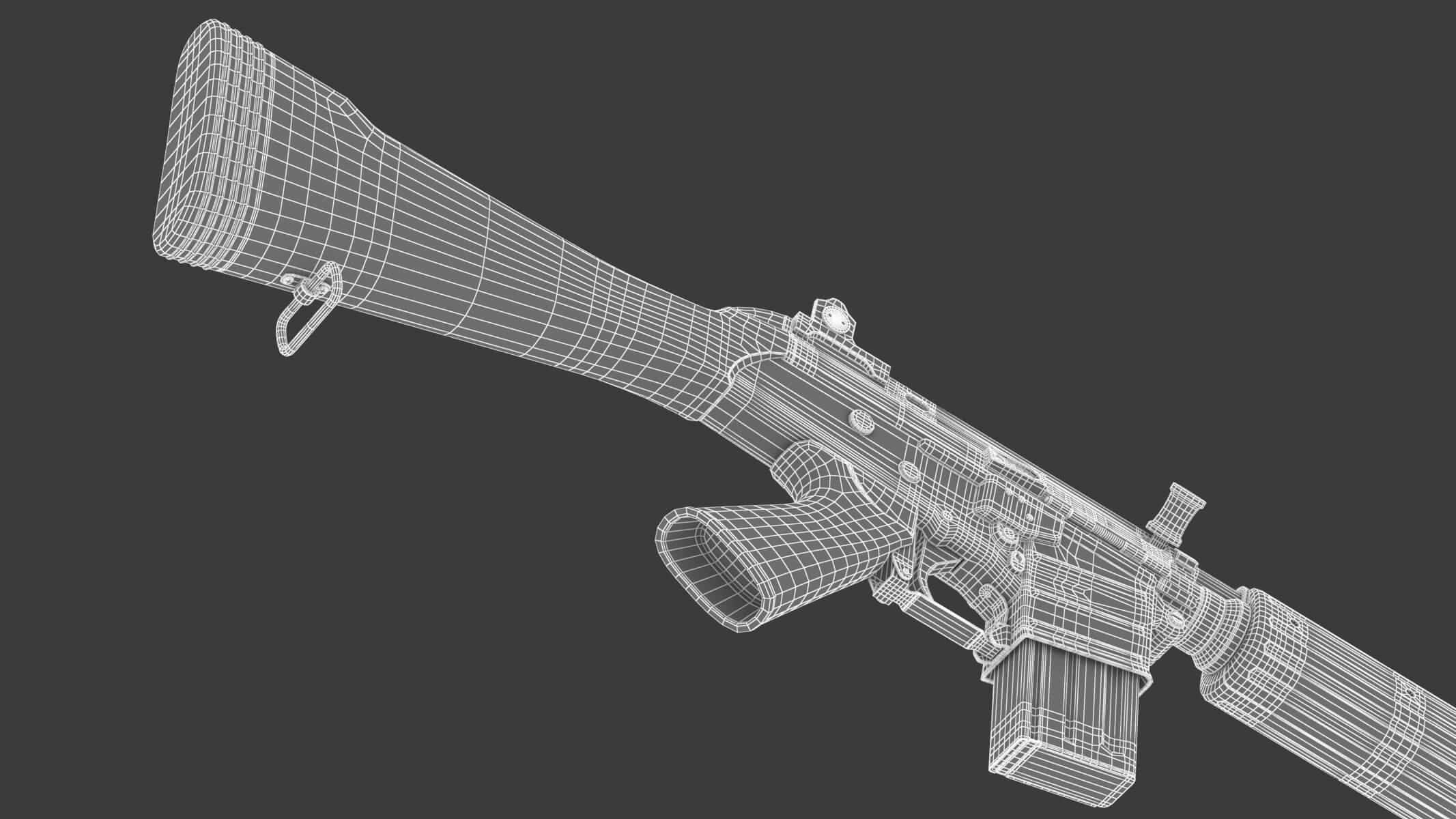 FN CAL - 3D Model by frezzy