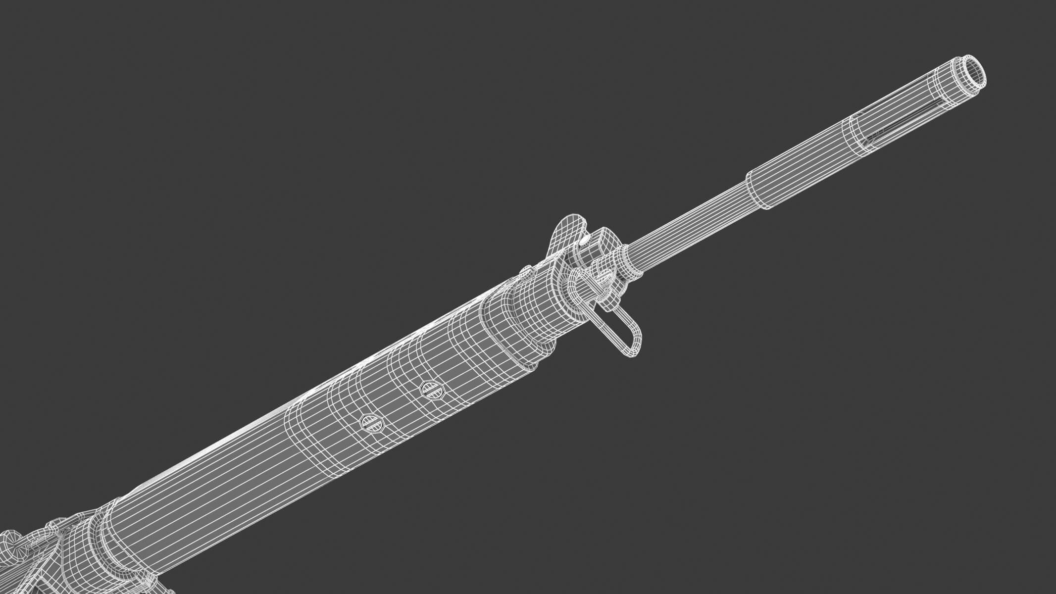 FN FAL - 3D Model by frezzy