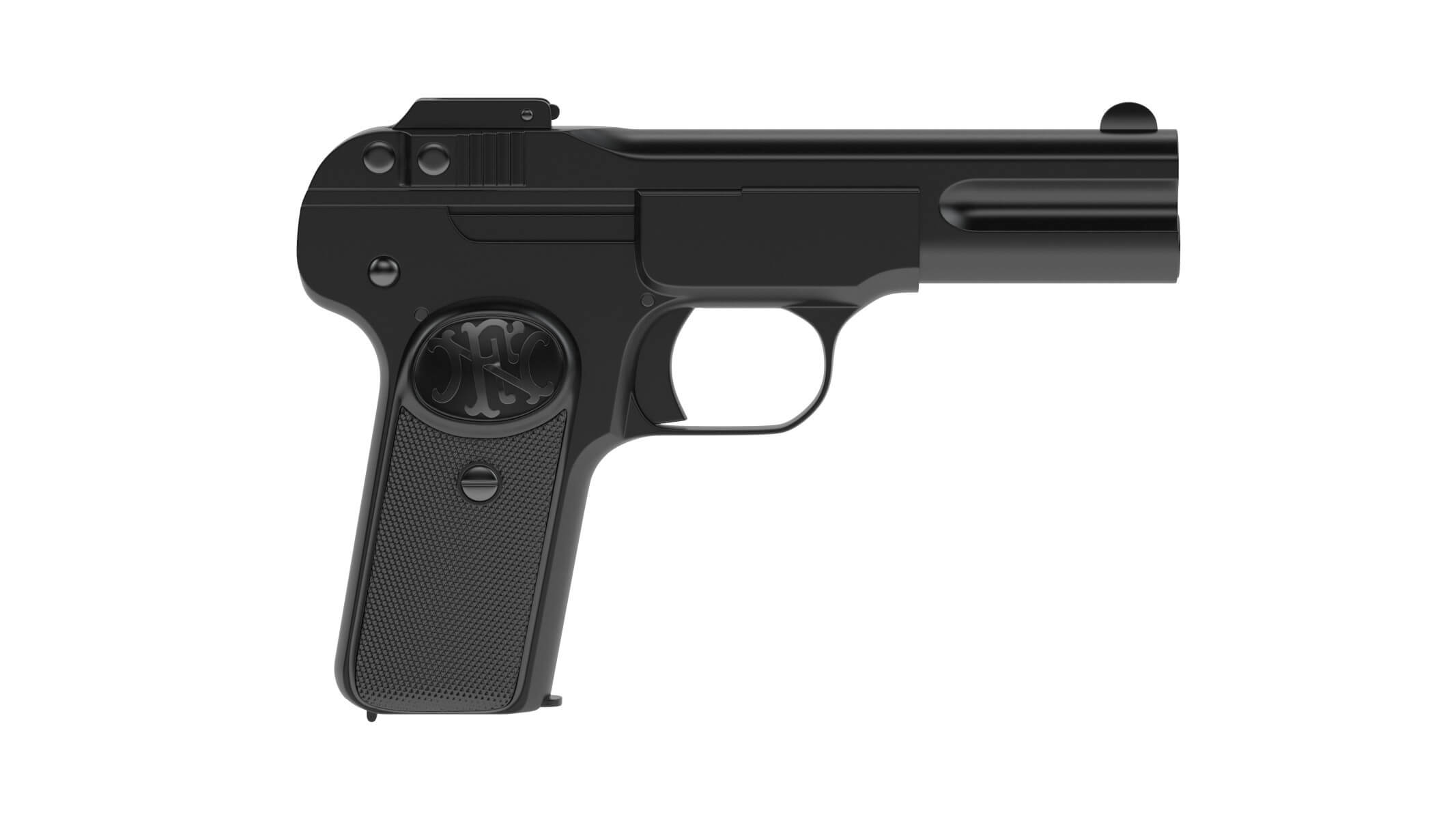 FN M1900 - 3D Model by frezzy