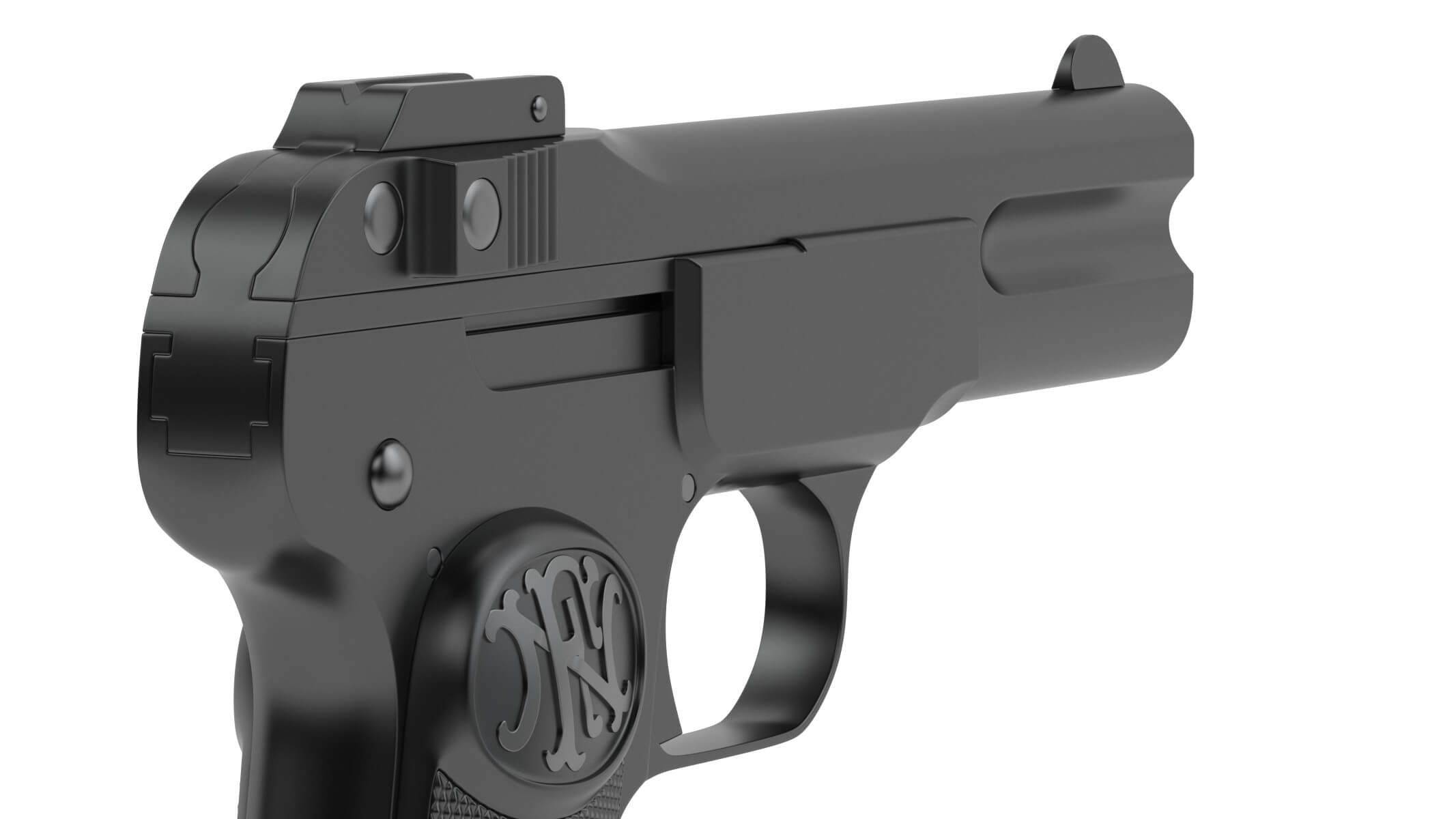 FN M1900 - 3D Model by frezzy