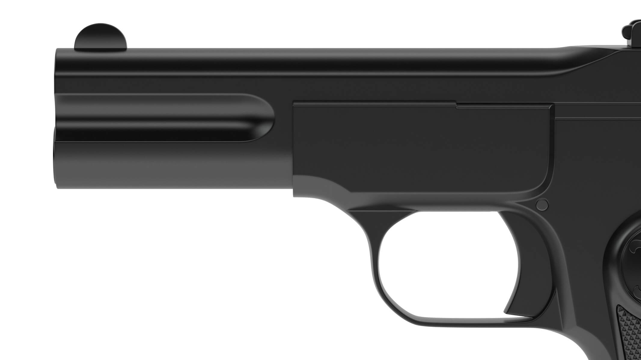 FN M1900 - 3D Model by frezzy