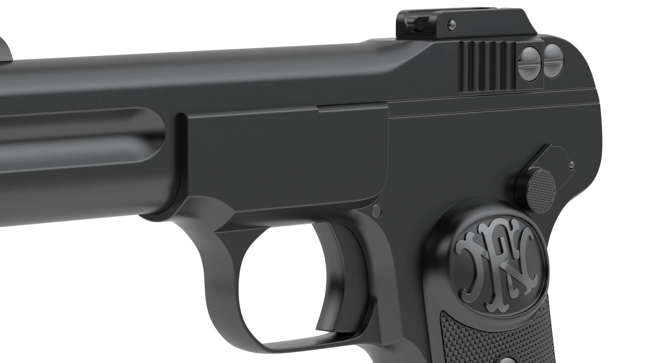 FN M1900 - 3D Model by frezzy