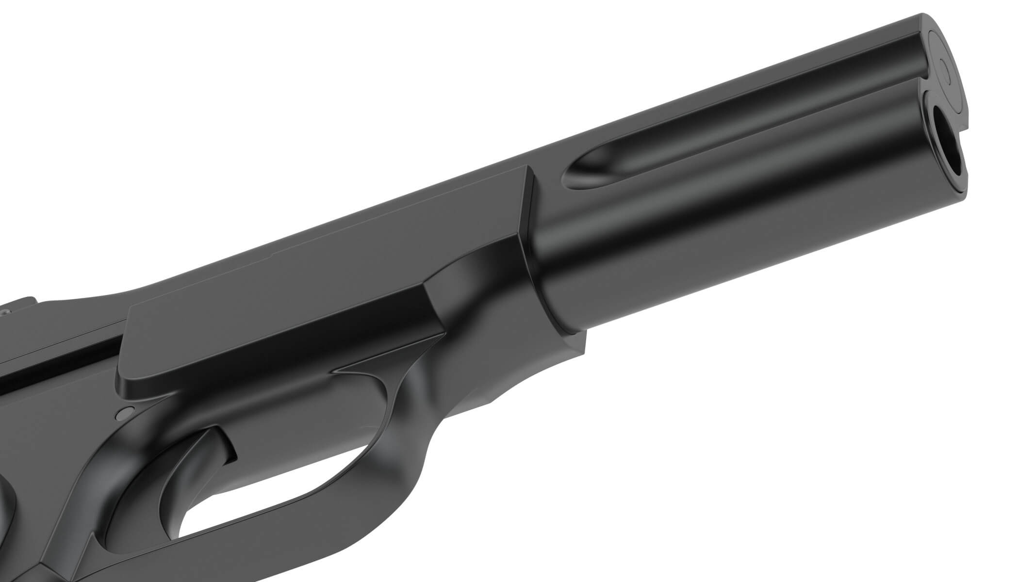 FN M1900 - 3D Model by frezzy