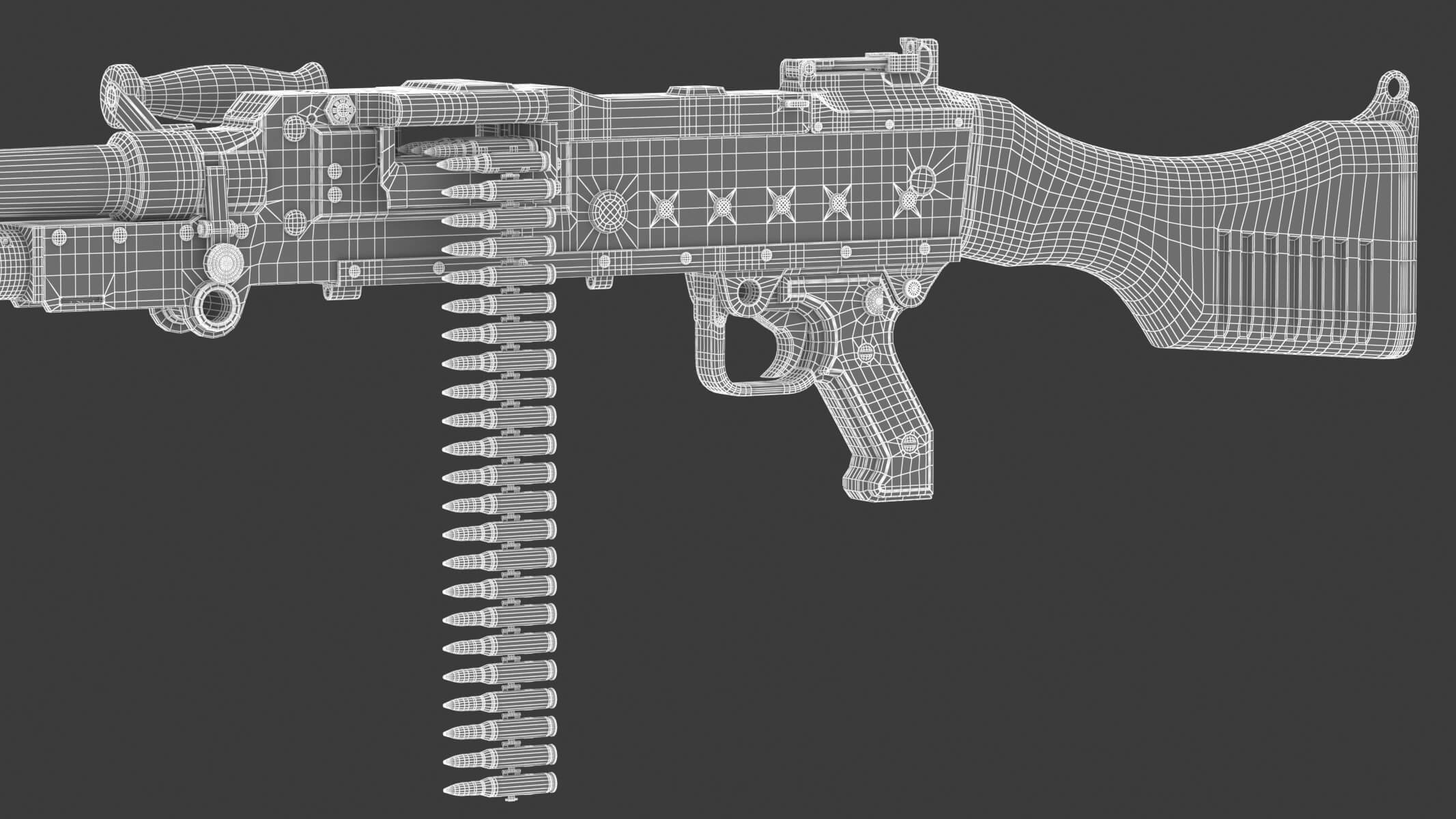 FN MAG - 3D Model by frezzy