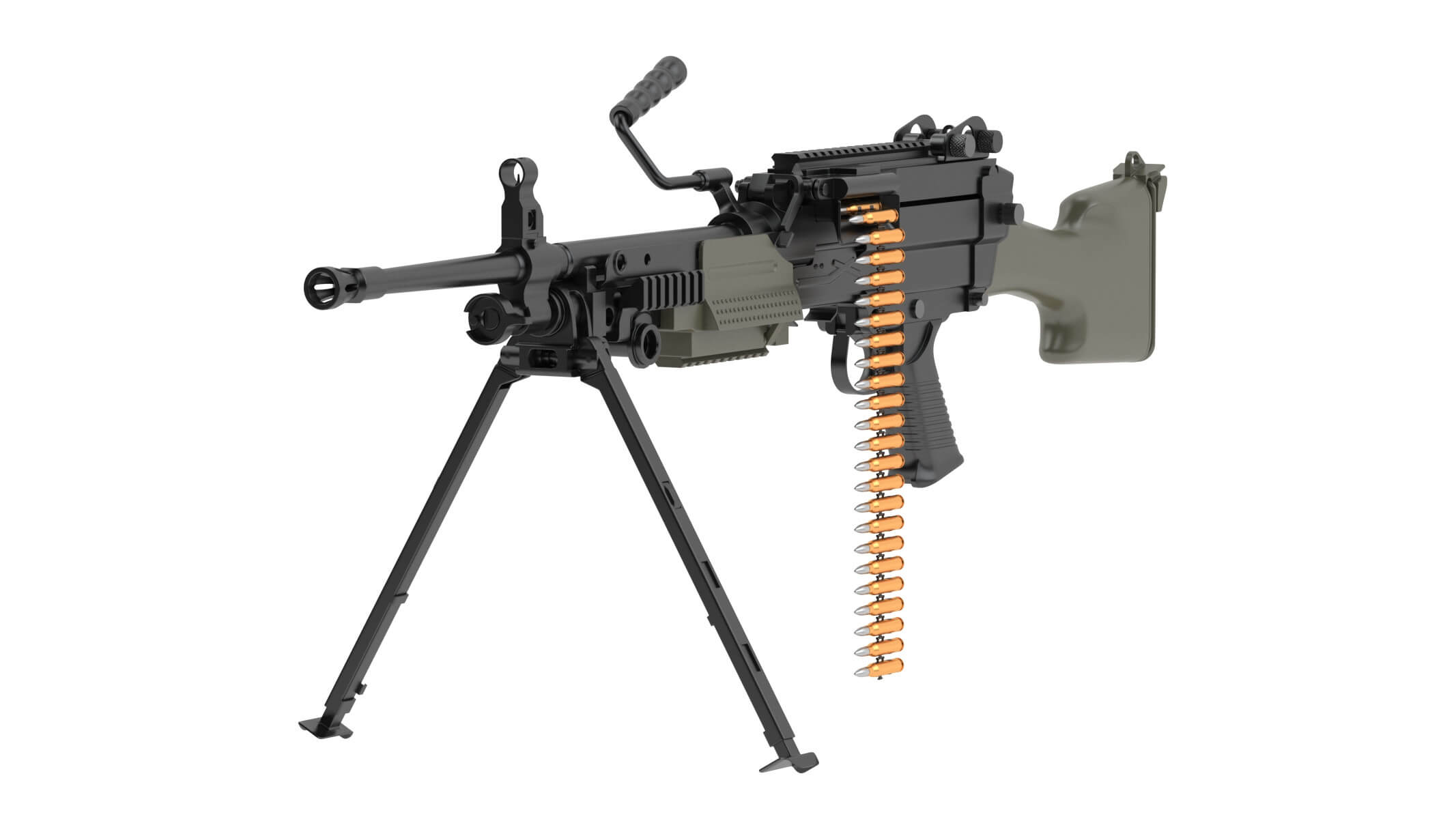 FN MINIMI MK3 - 3D Model by frezzy