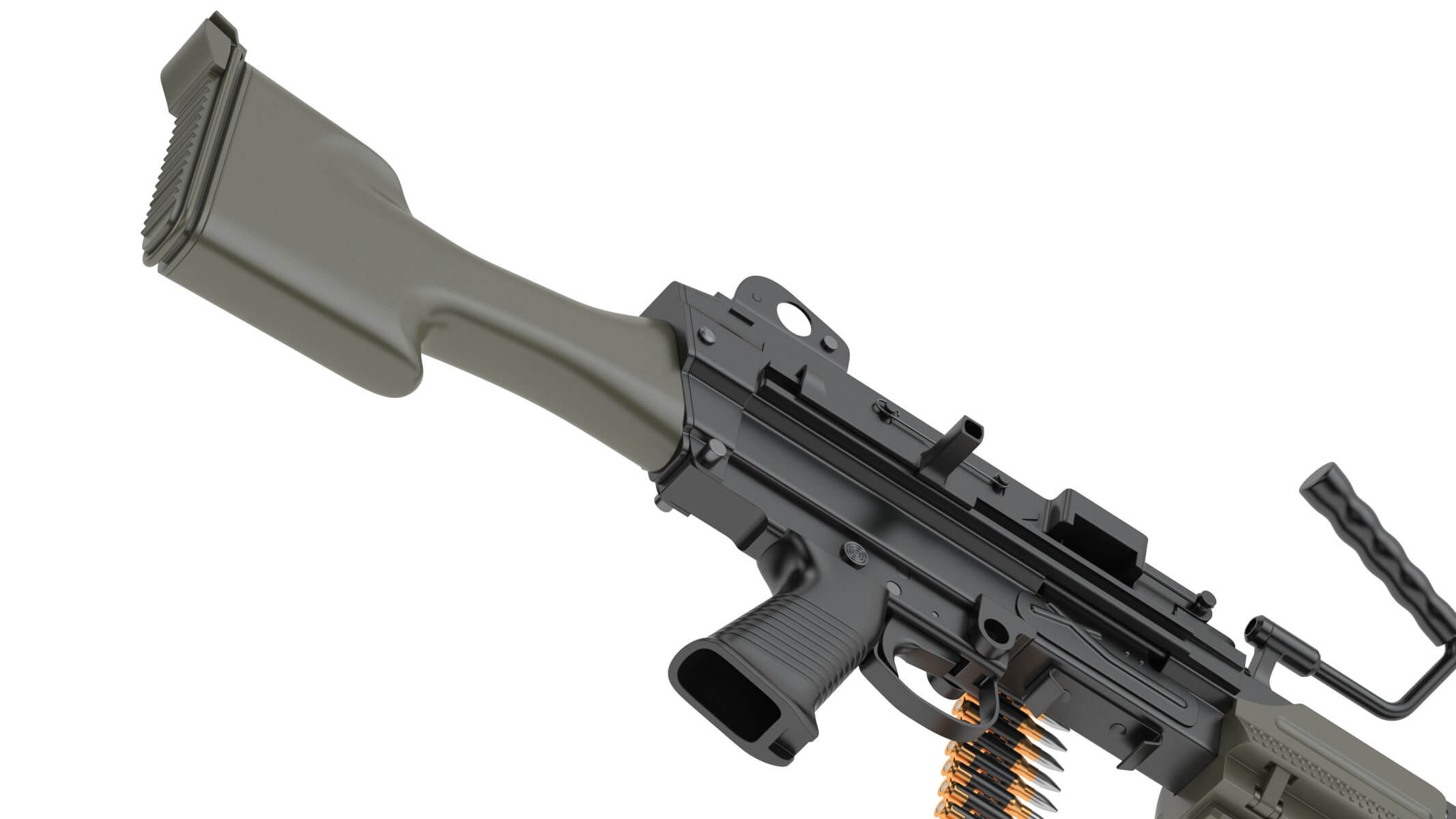 FN MINIMI MK3 - 3D Model by frezzy