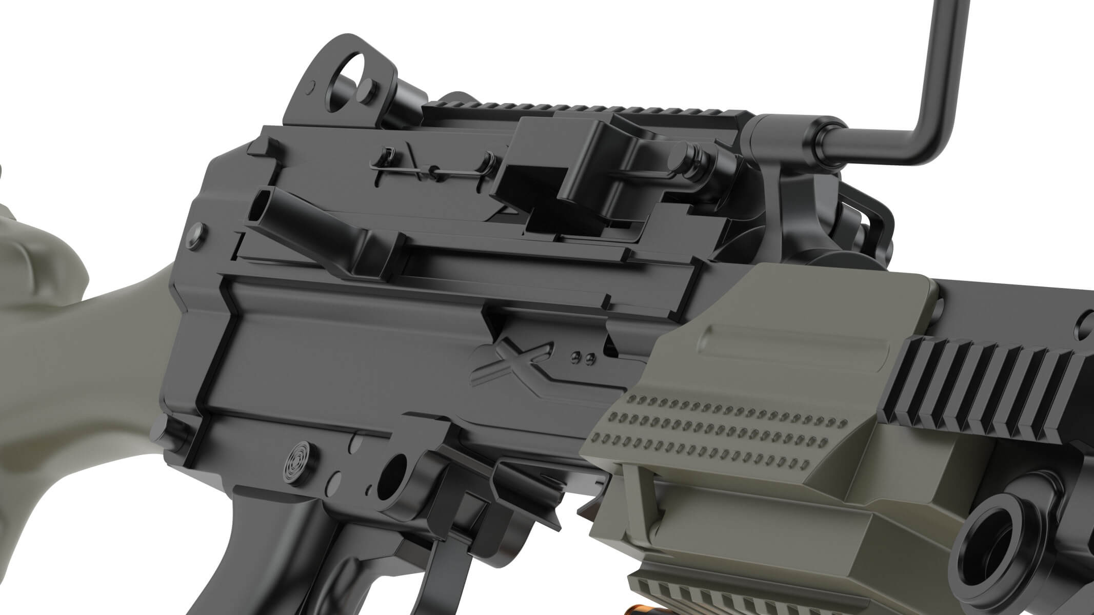 FN MINIMI MK3 - 3D Model by frezzy