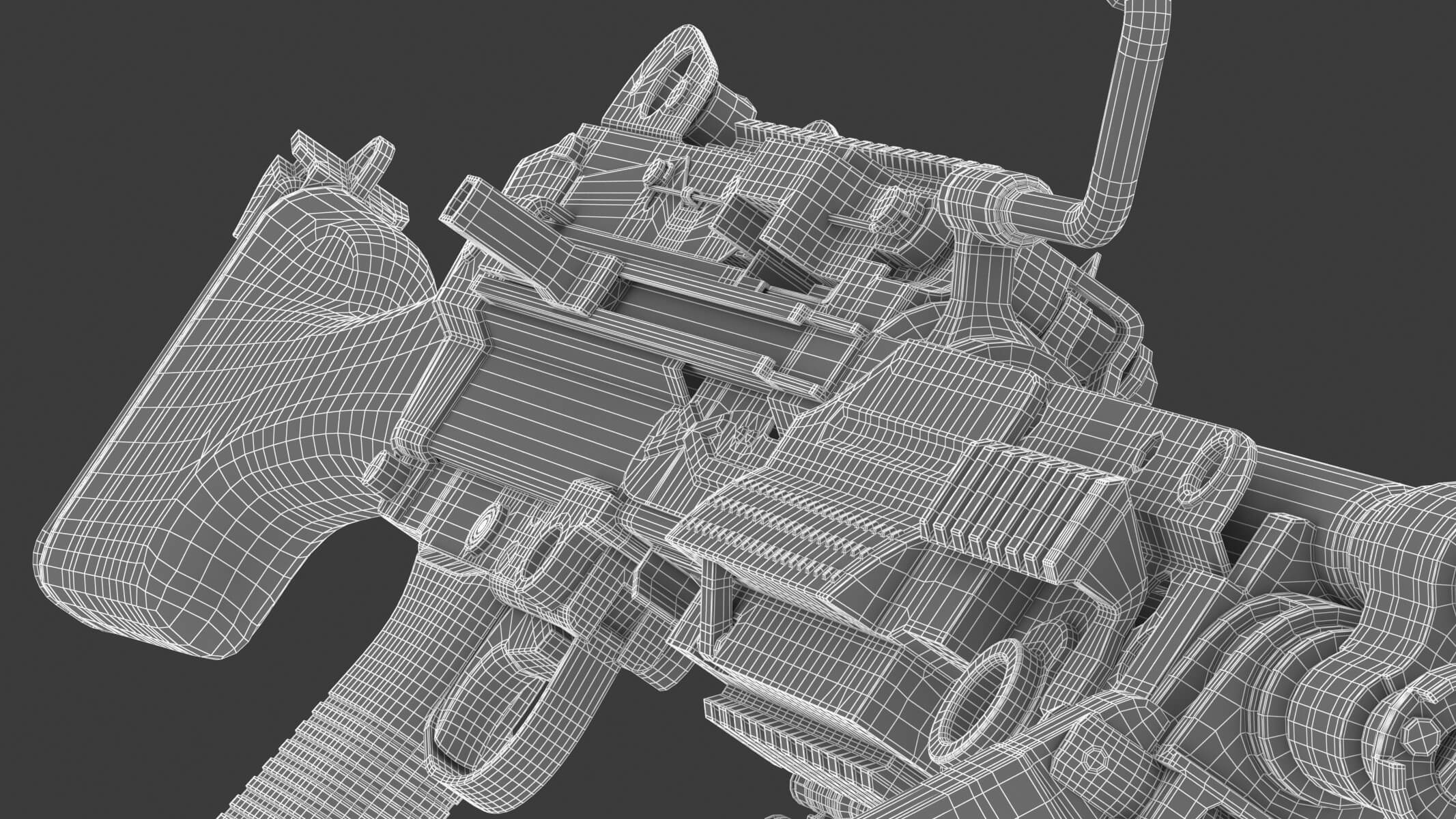 FN MINIMI MK3 - 3D Model by frezzy