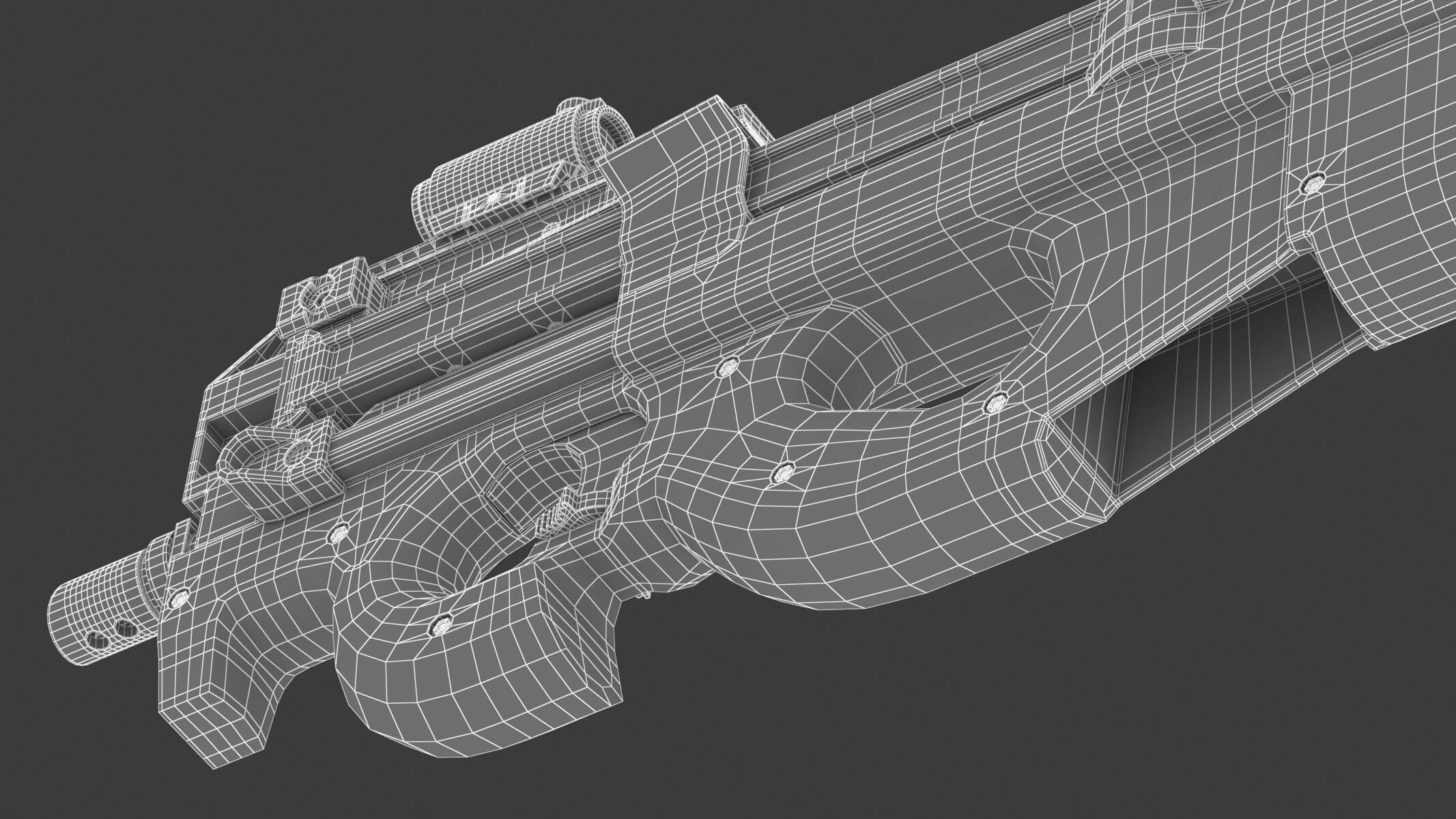 FN P90 - 3D Model by frezzy