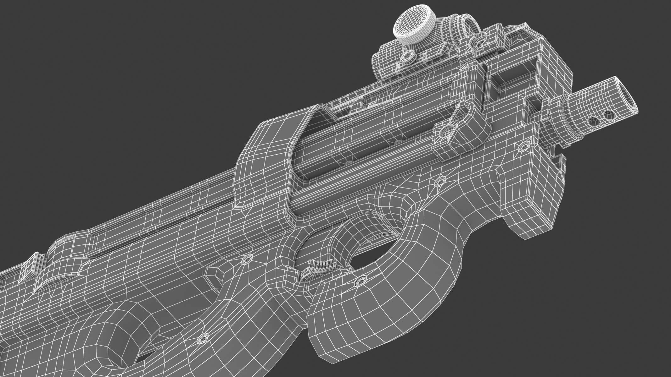 FN P90 - 3D Model by frezzy