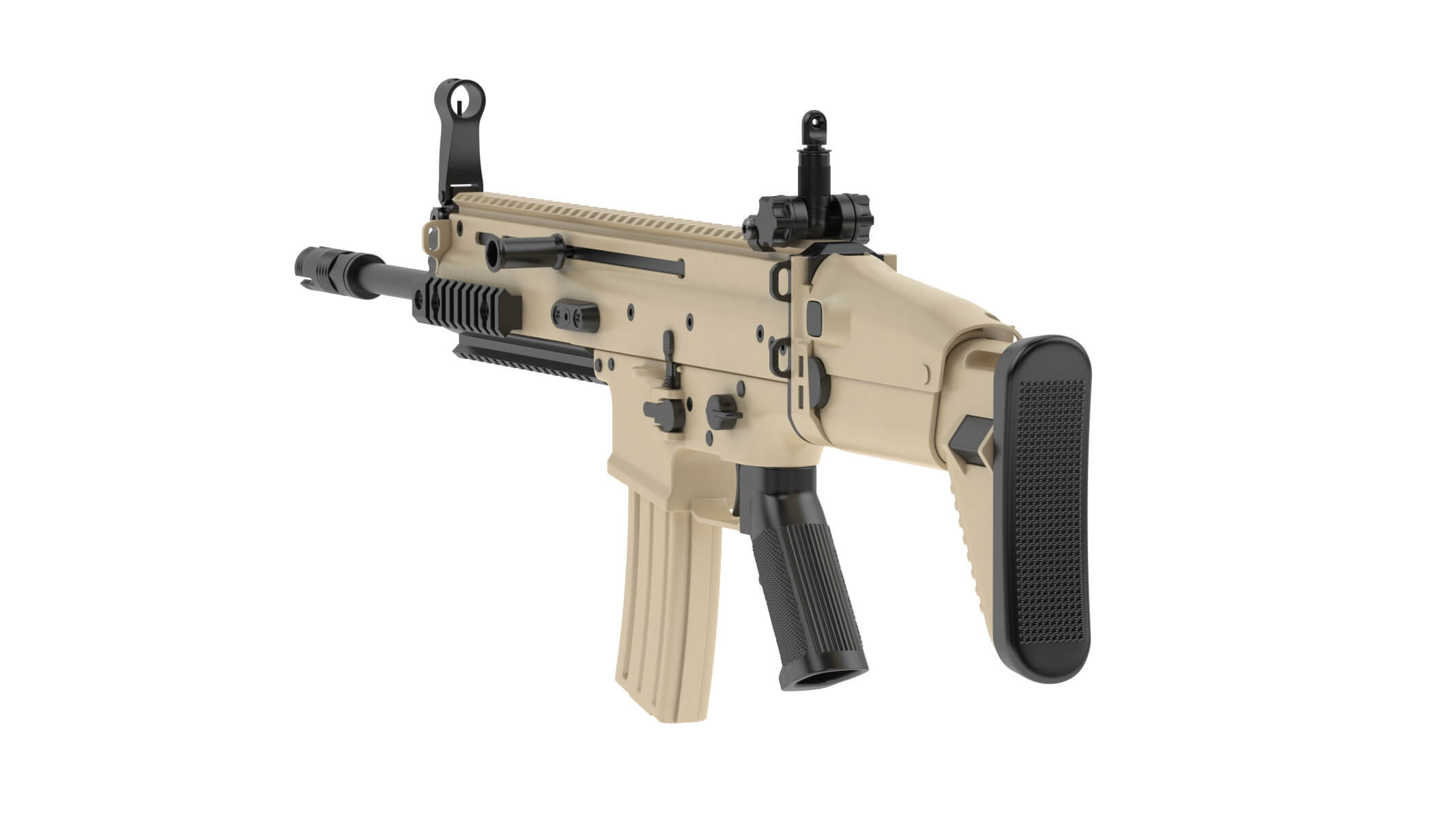 FN SCAR - 3D Model by frezzy
