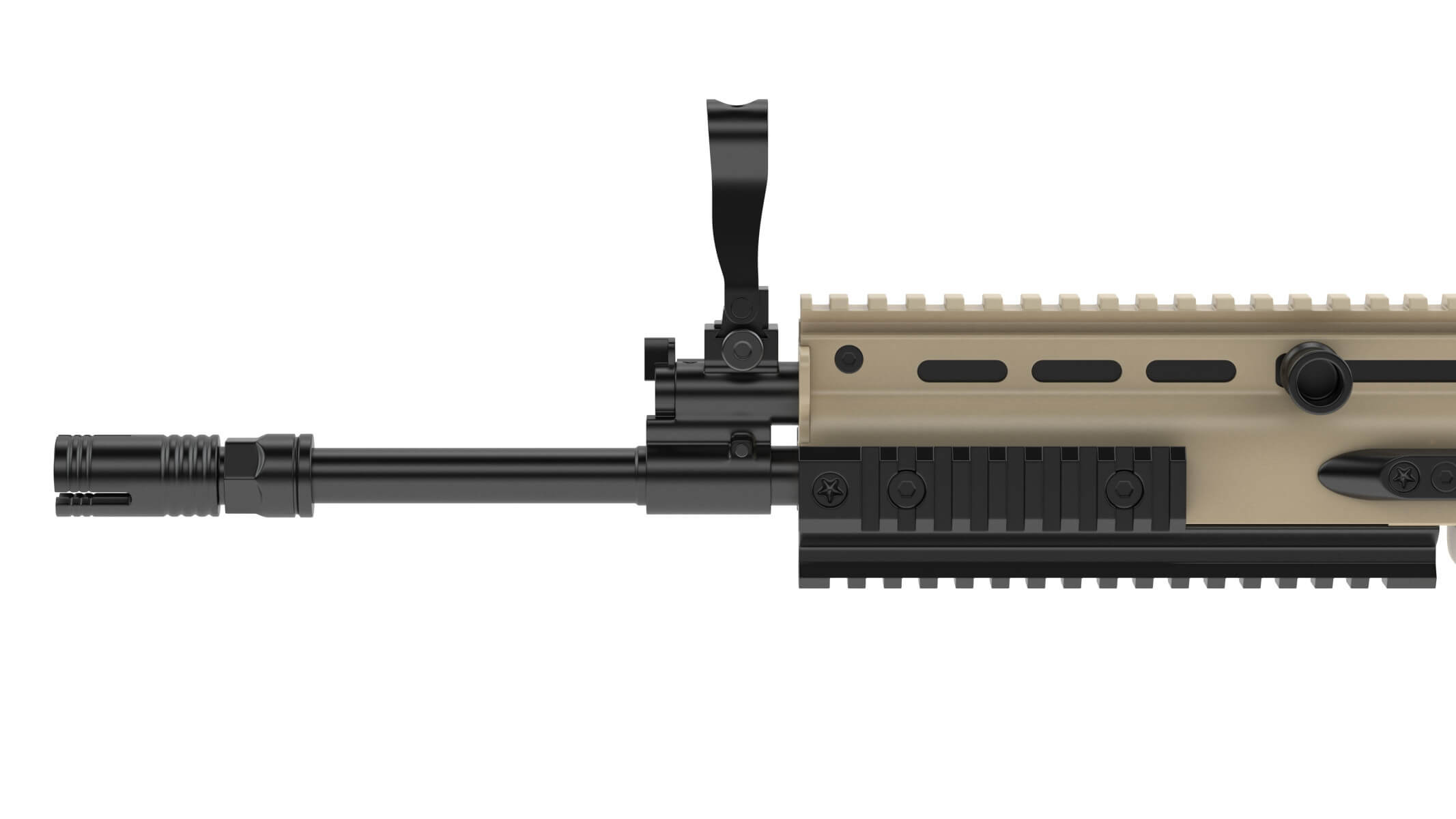 FN SCAR - 3D Model by frezzy